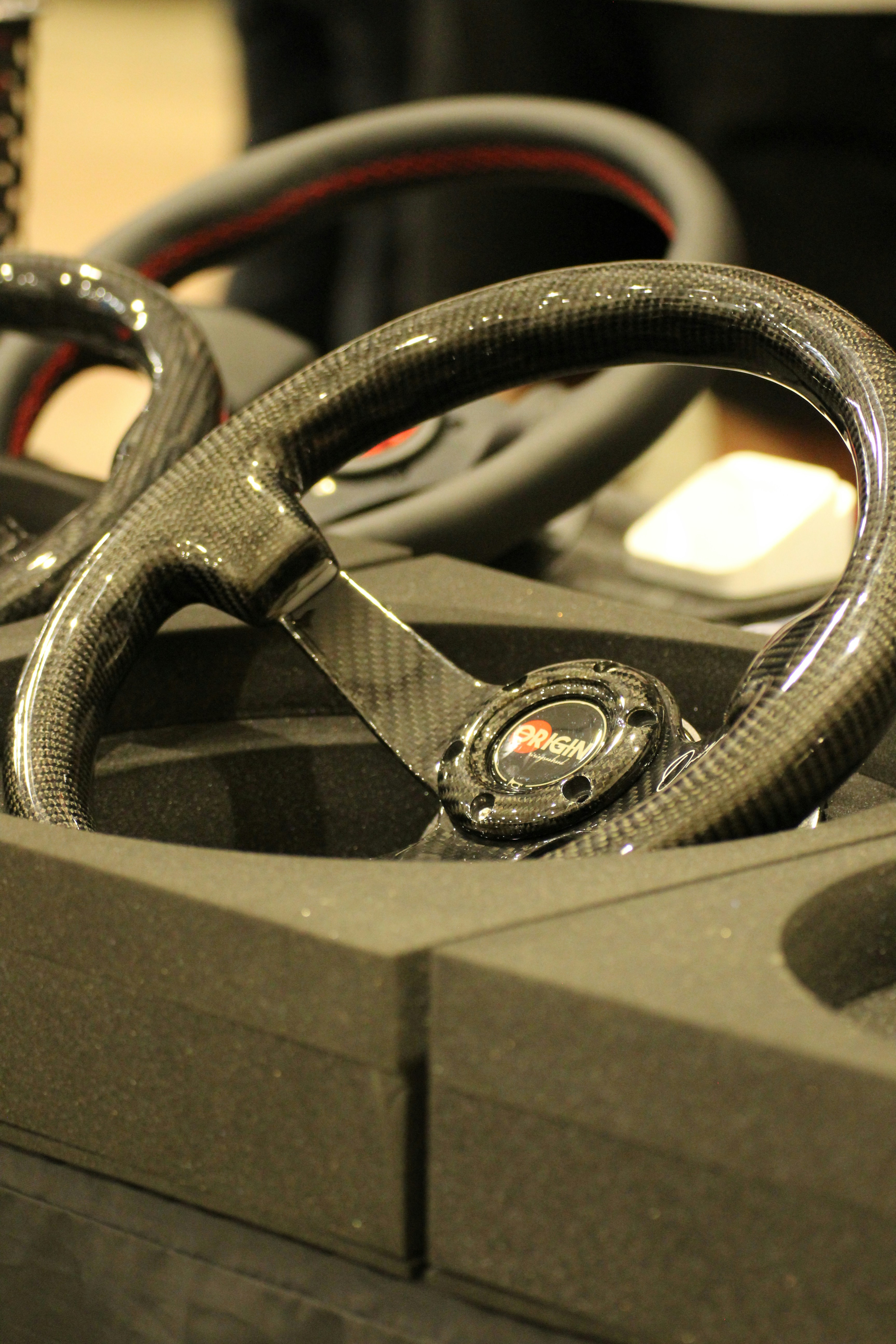 Weave of Velocity: Close-Up on a Carbon Fiber Racing Wheel