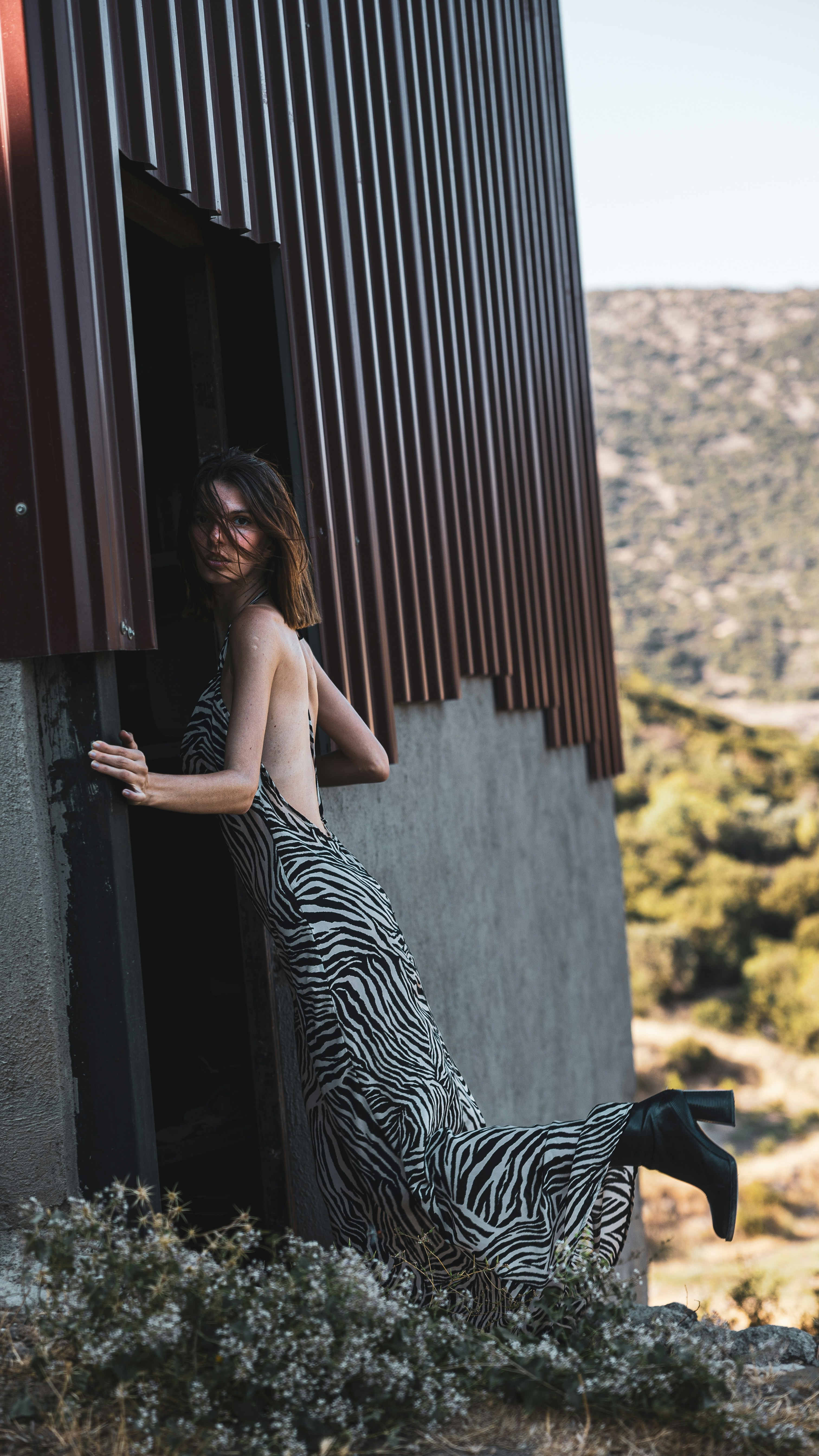 A Person Posing Next To A Zebra Photo Free Çamiçi Image On Unsplash