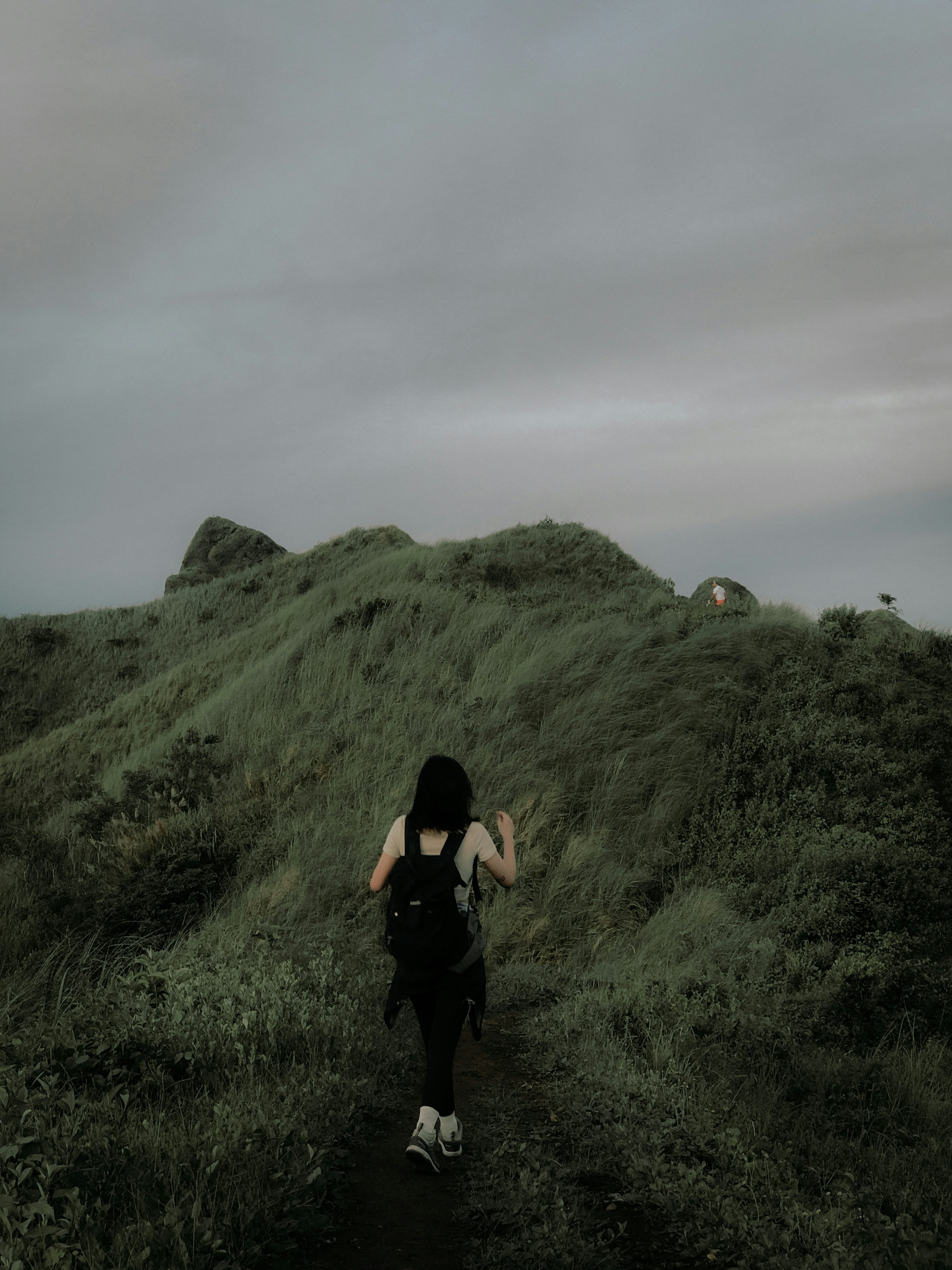 Footsteps on the Wind-Worn Dune Ridge