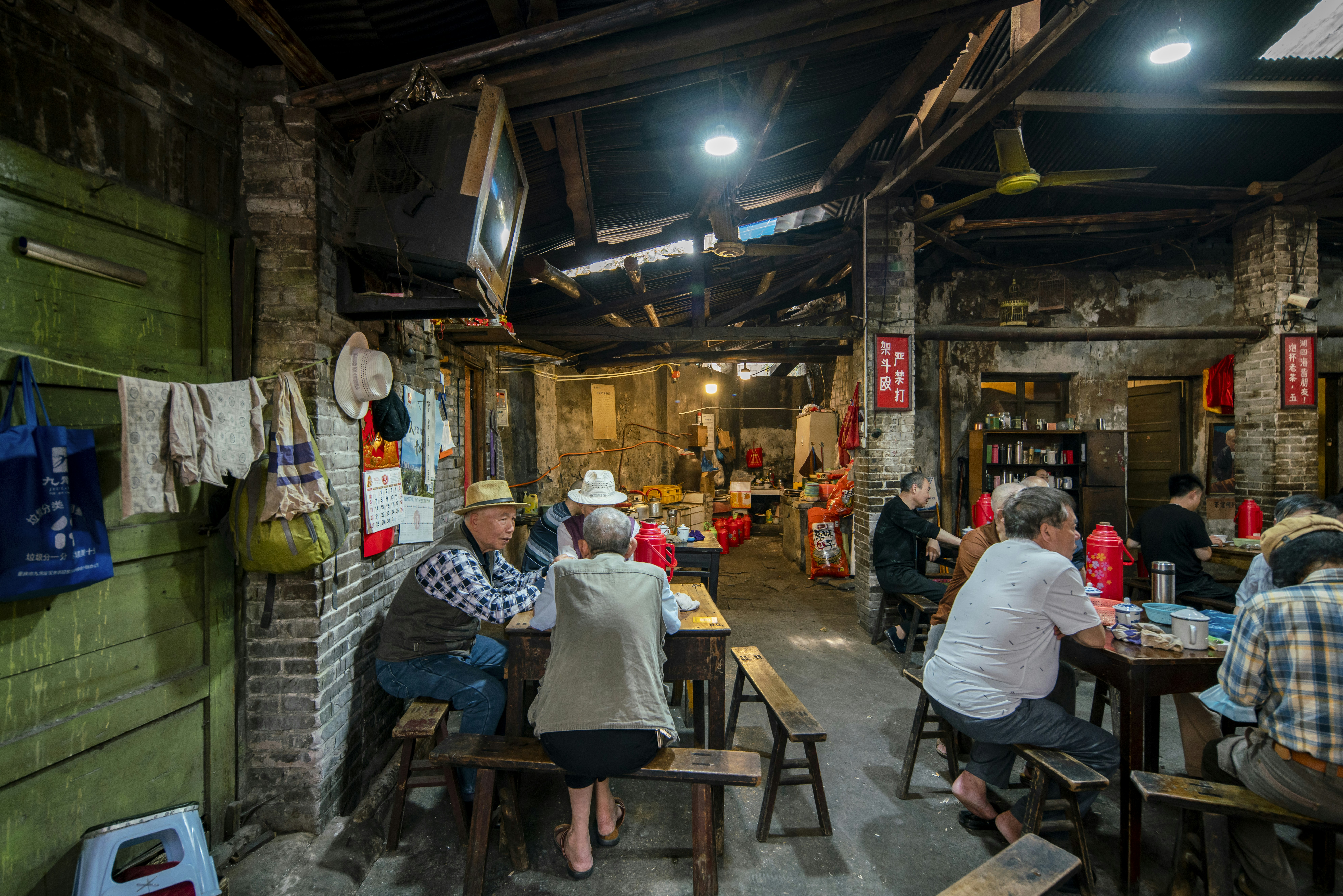Lanterns, Brick, and Table Talk: A Night in the Basement Café