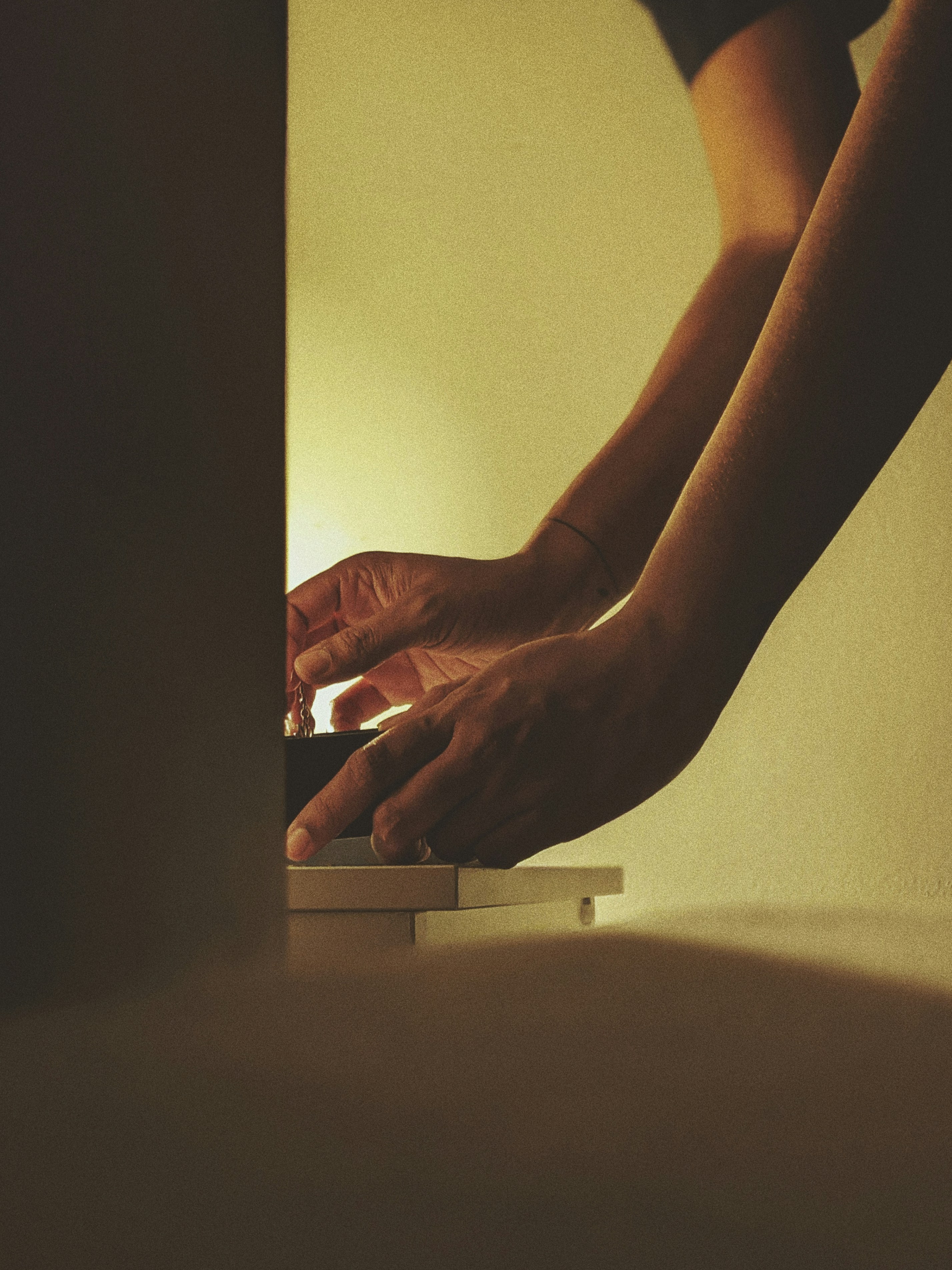 Hands at Work: A Quiet Moment with a Tangible Craft
