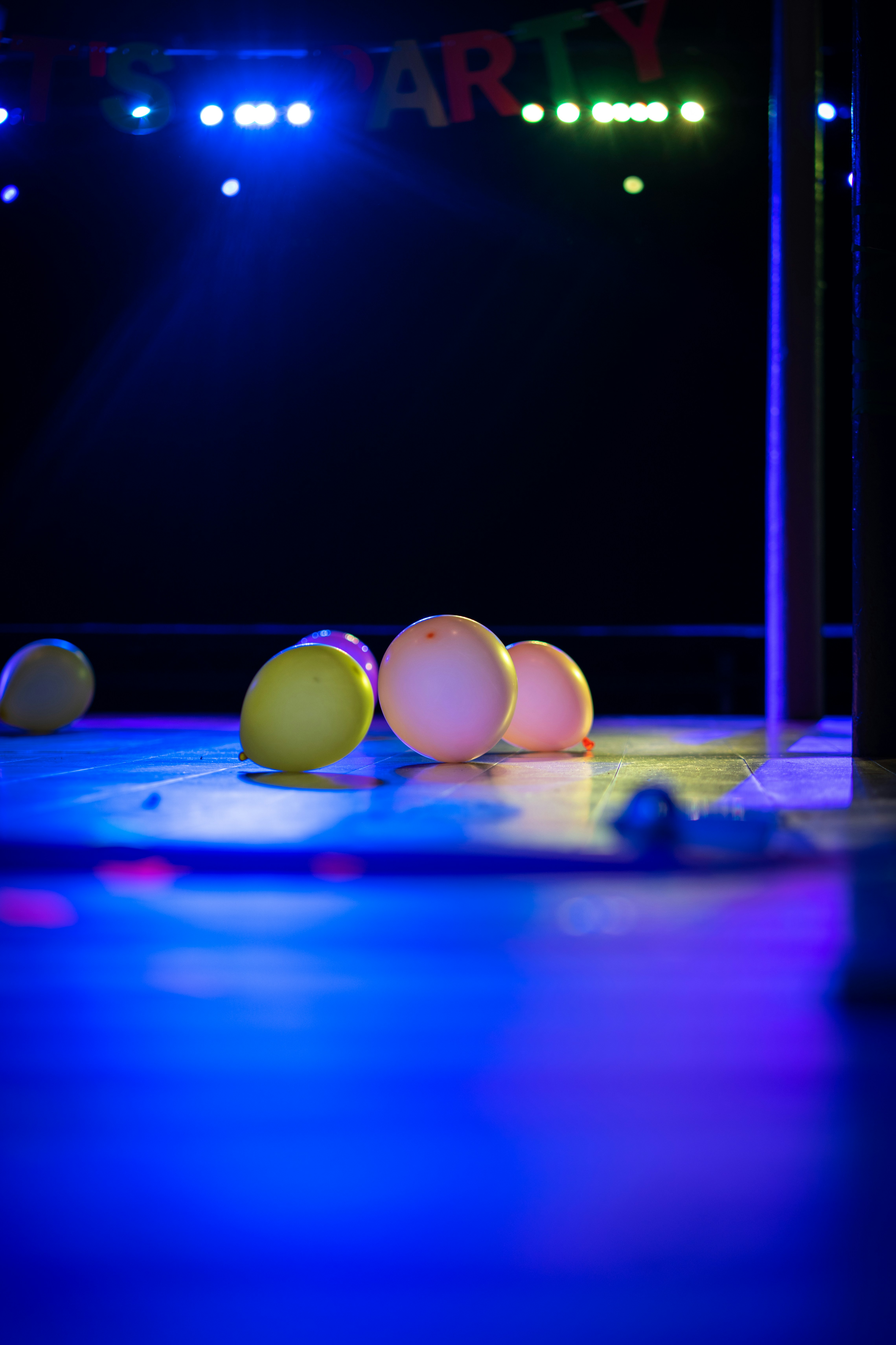 Balloon Debut on a Velvet Stage
