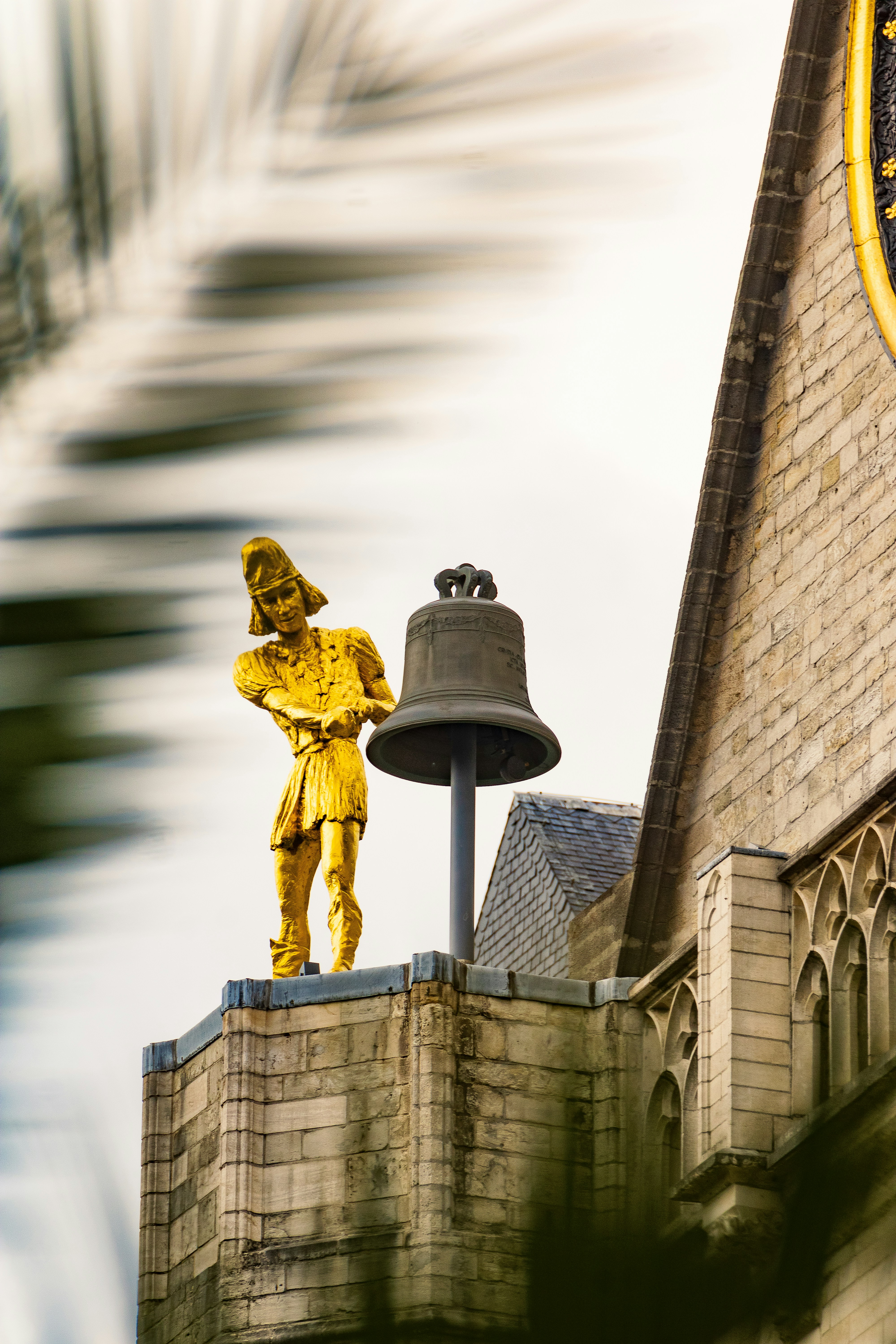 Golden Sentinel: A Cast of History Overlooking a Hidden Bell