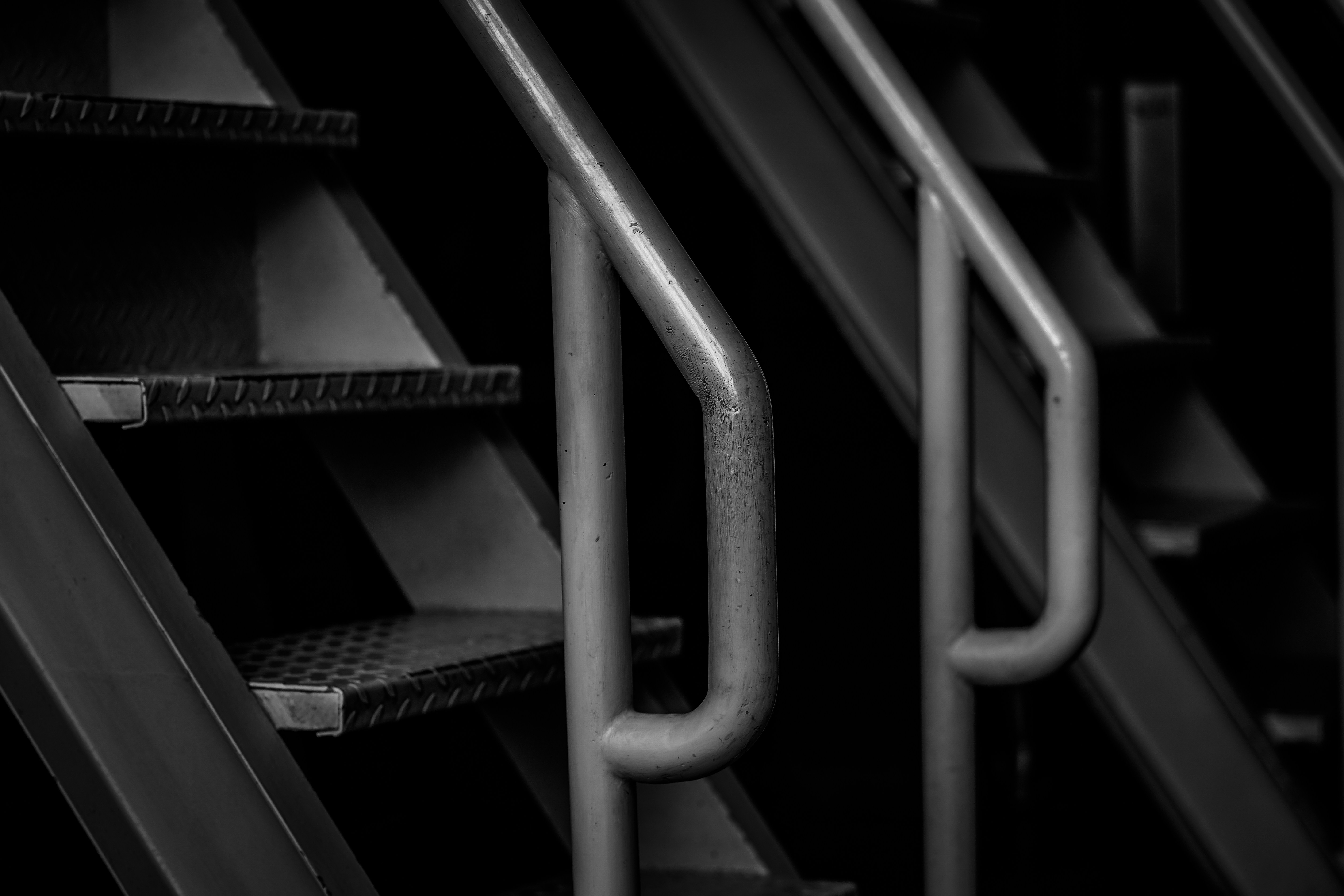 The Silent Ascent: An Industrial Journey