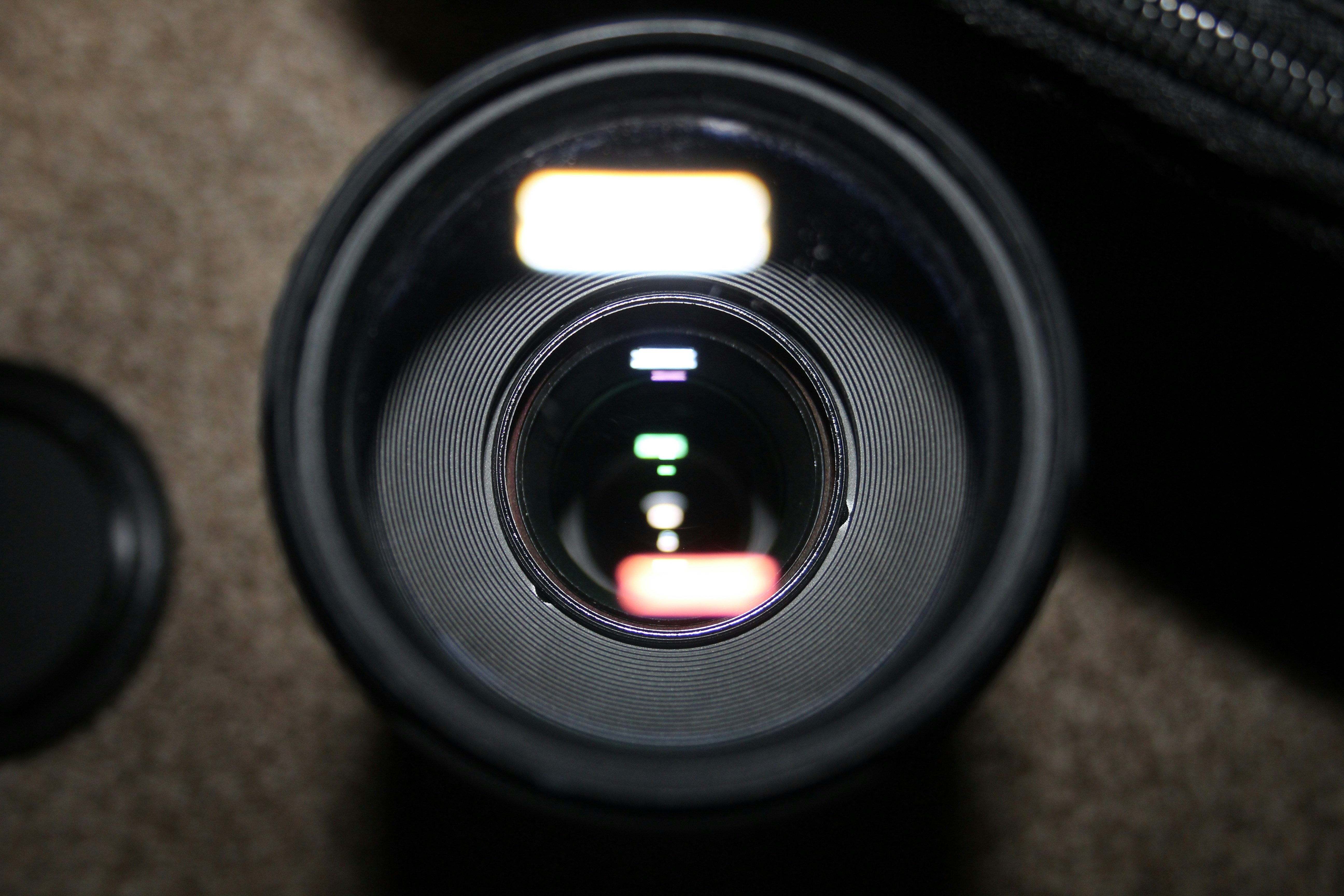 A camera lens with a red light photo – Free Grey Image on Unsplash