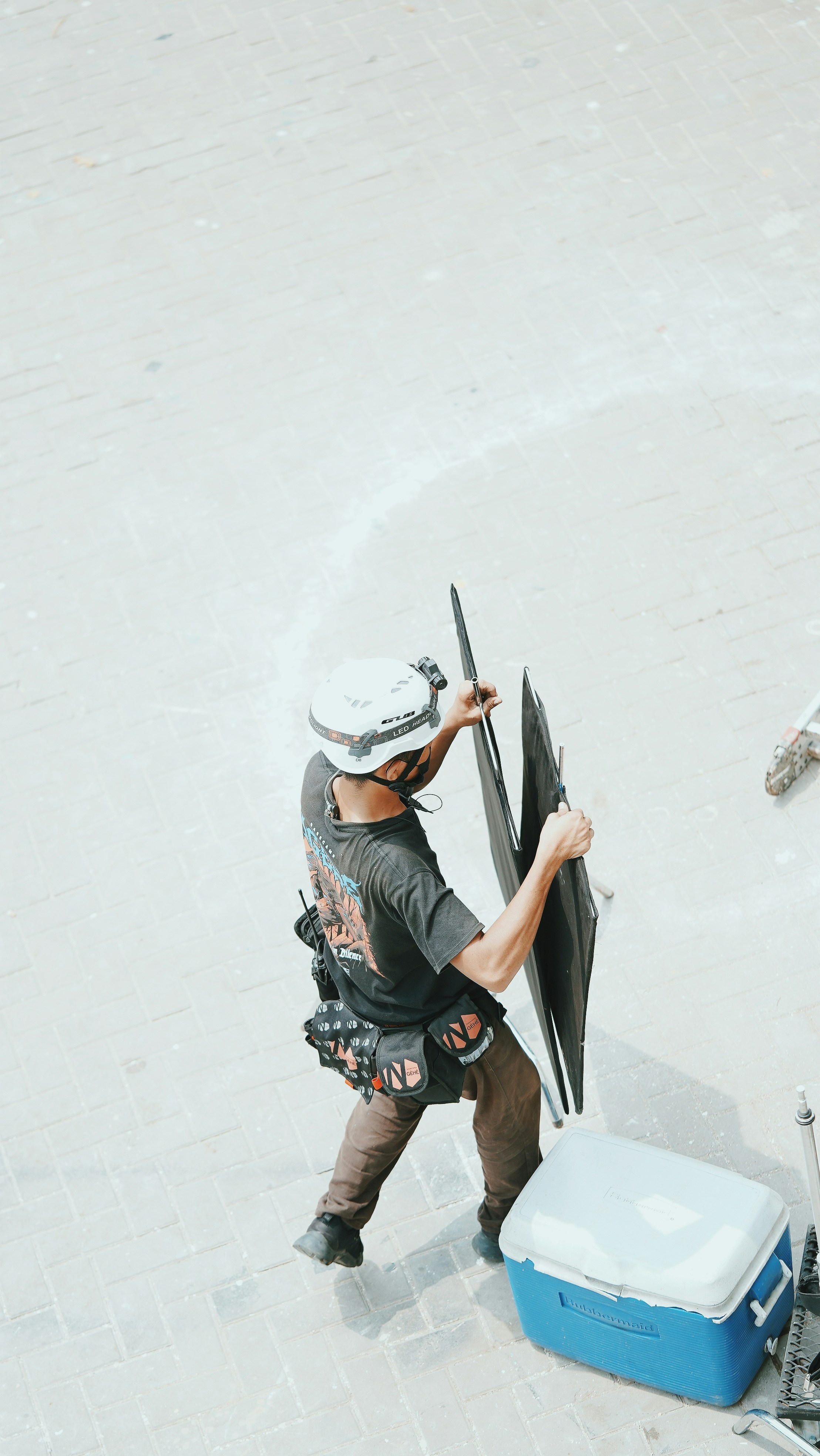 Urban Climber Prep: Harness, Helmet, and a Cooler