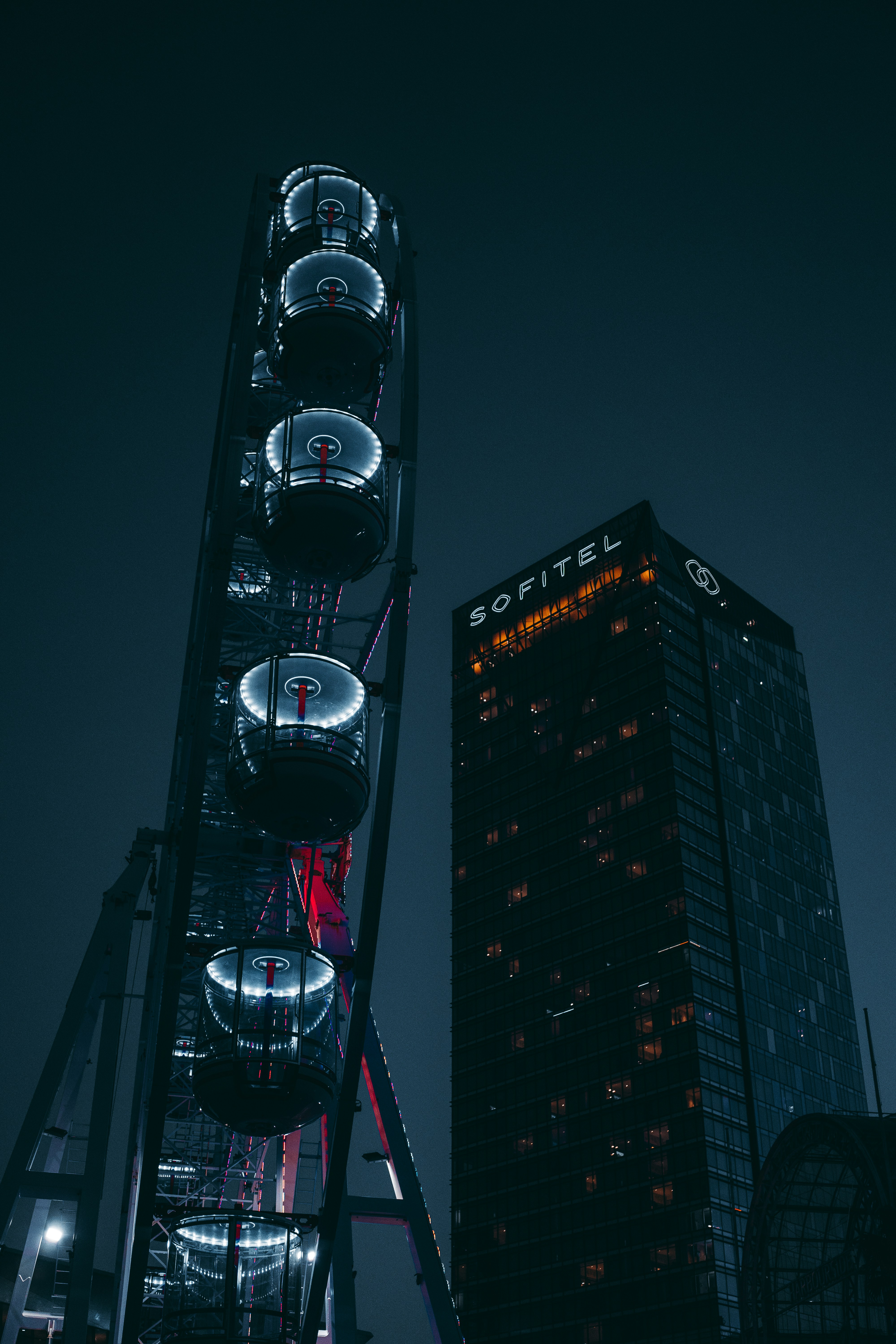 Nocturnal Capsule Parade by the Skyline