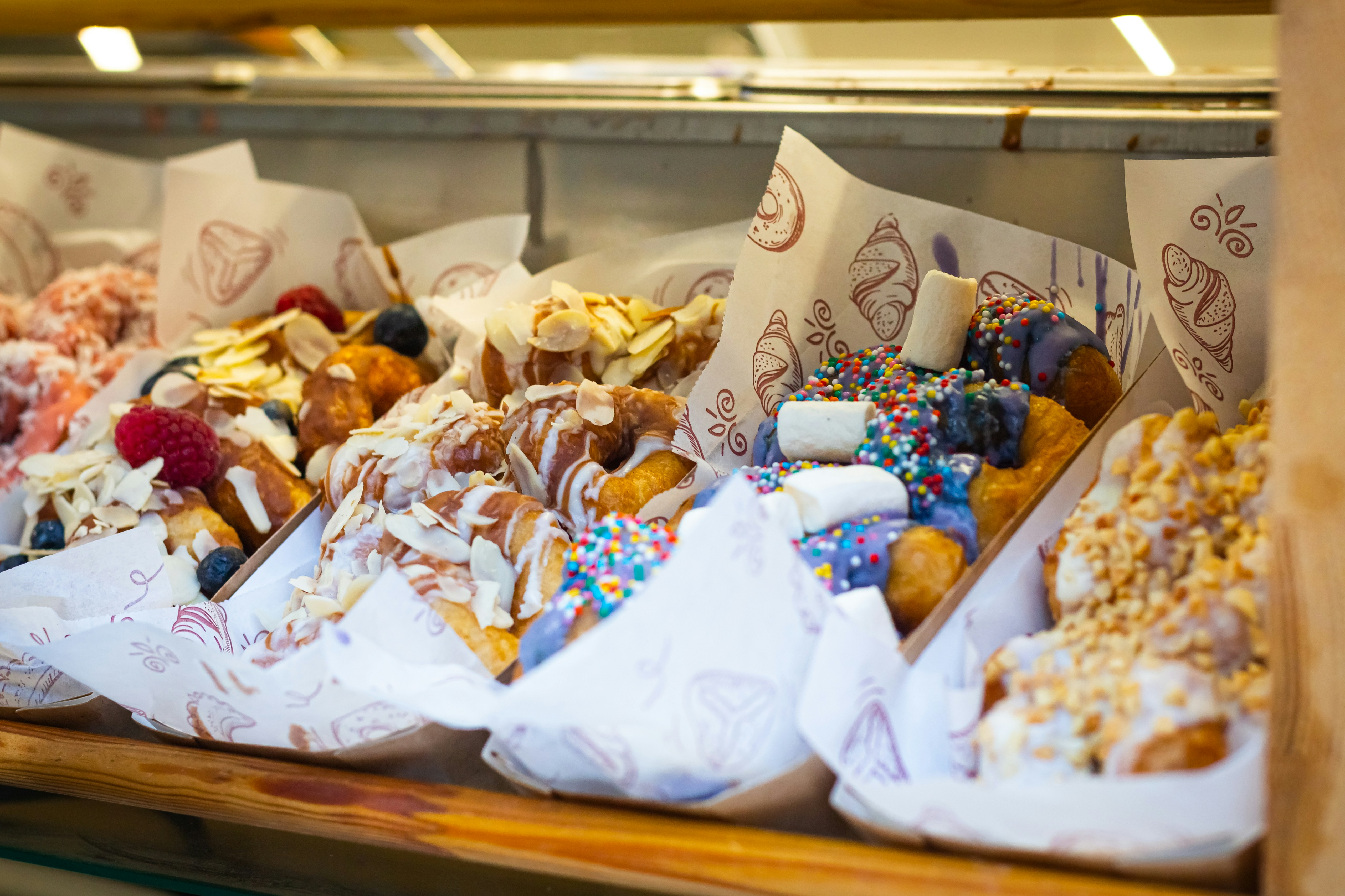 Candy Parade: Donuts Dressed in Sprinkles and Nuts