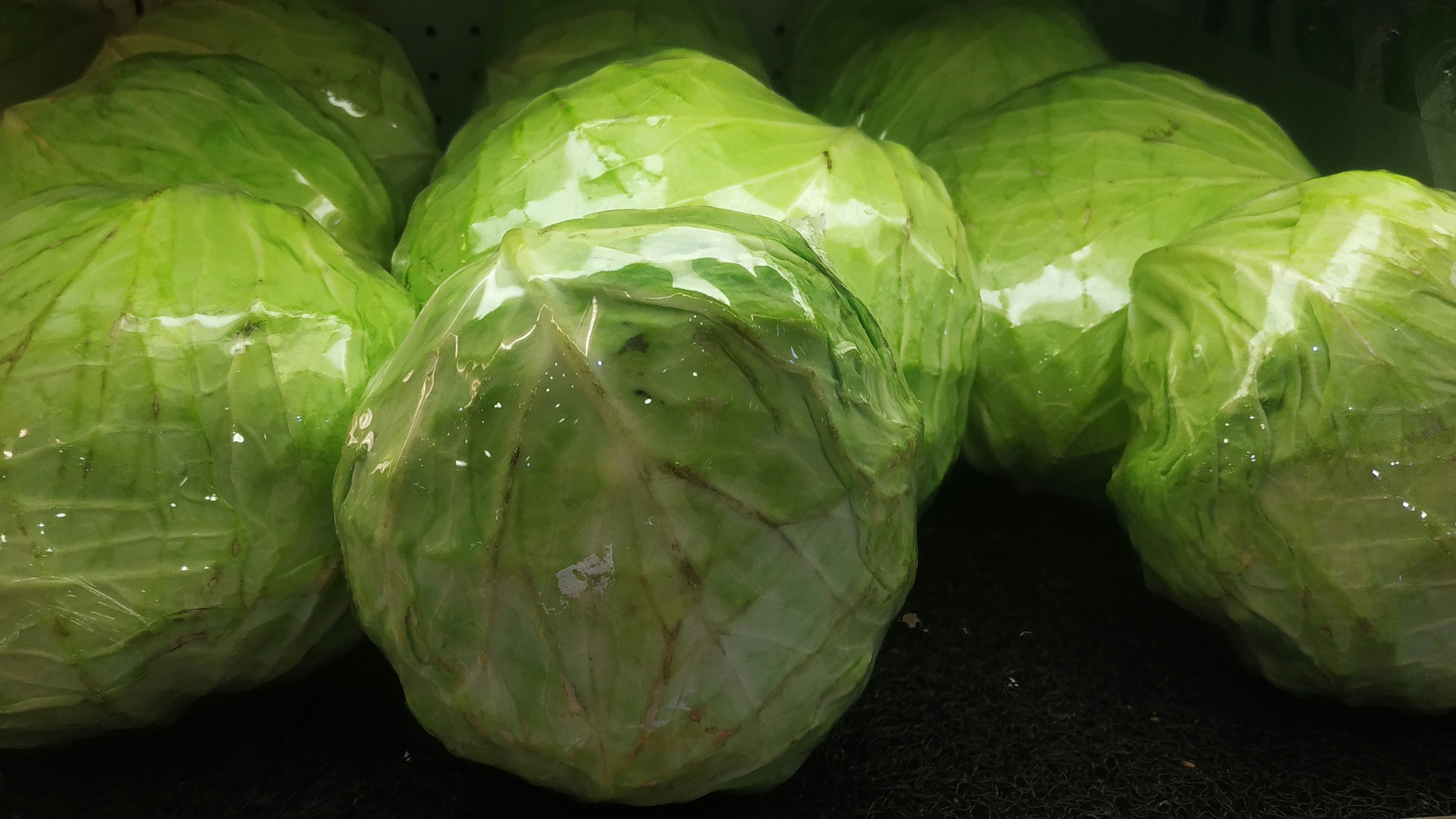 Fresh cabbage sold in supermarkets can be used for backgrounds and illustrations