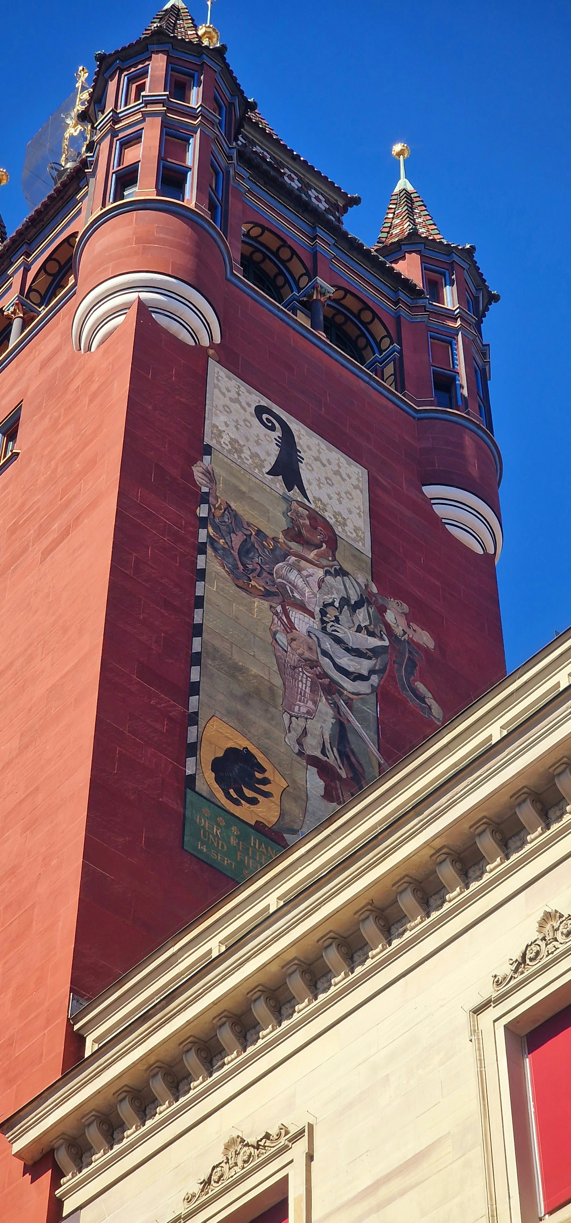 A clock on a tower photo – Free Basel Image on Unsplash