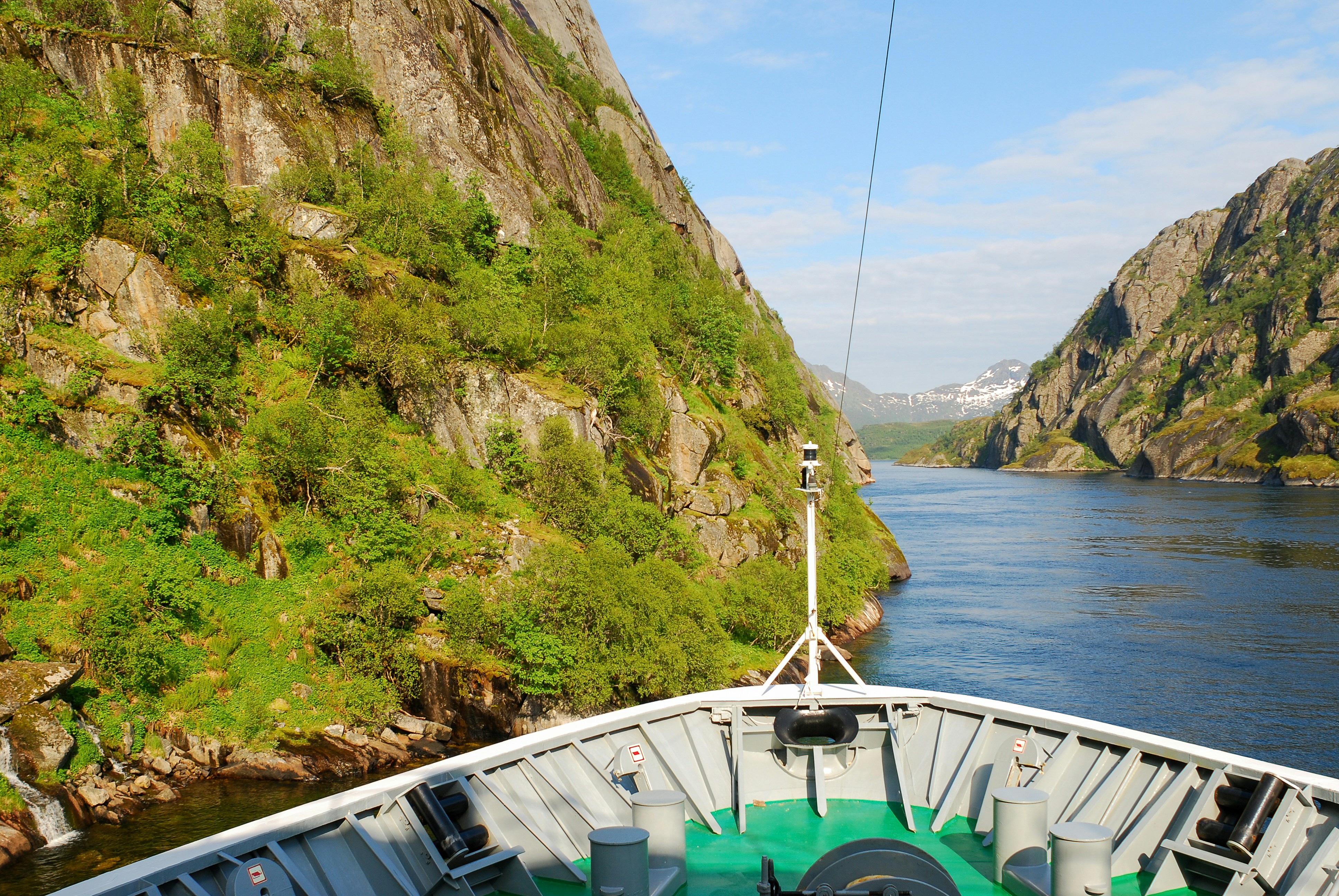 Navigating Verdant Fjords