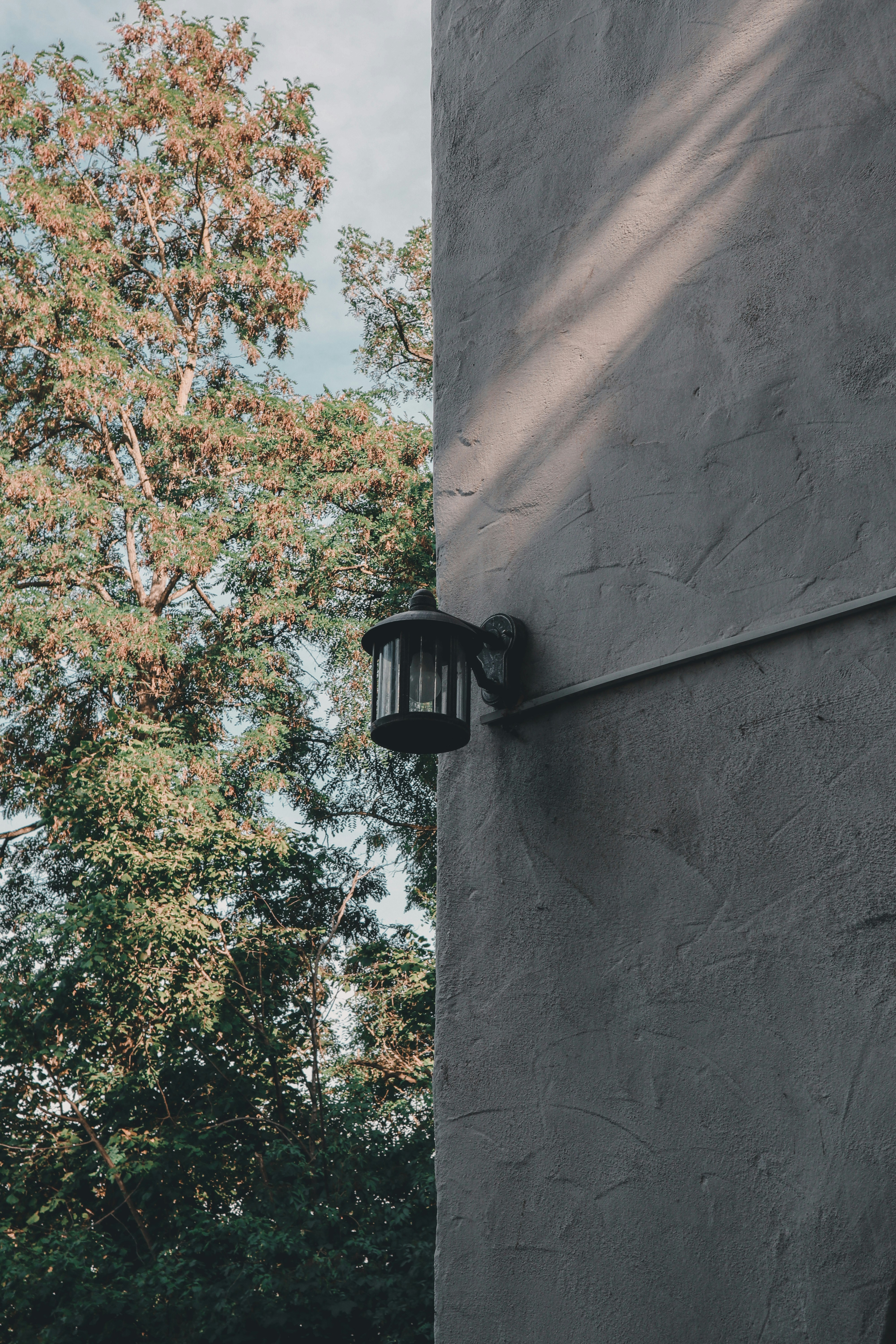 Lantern Against the Concrete Sky