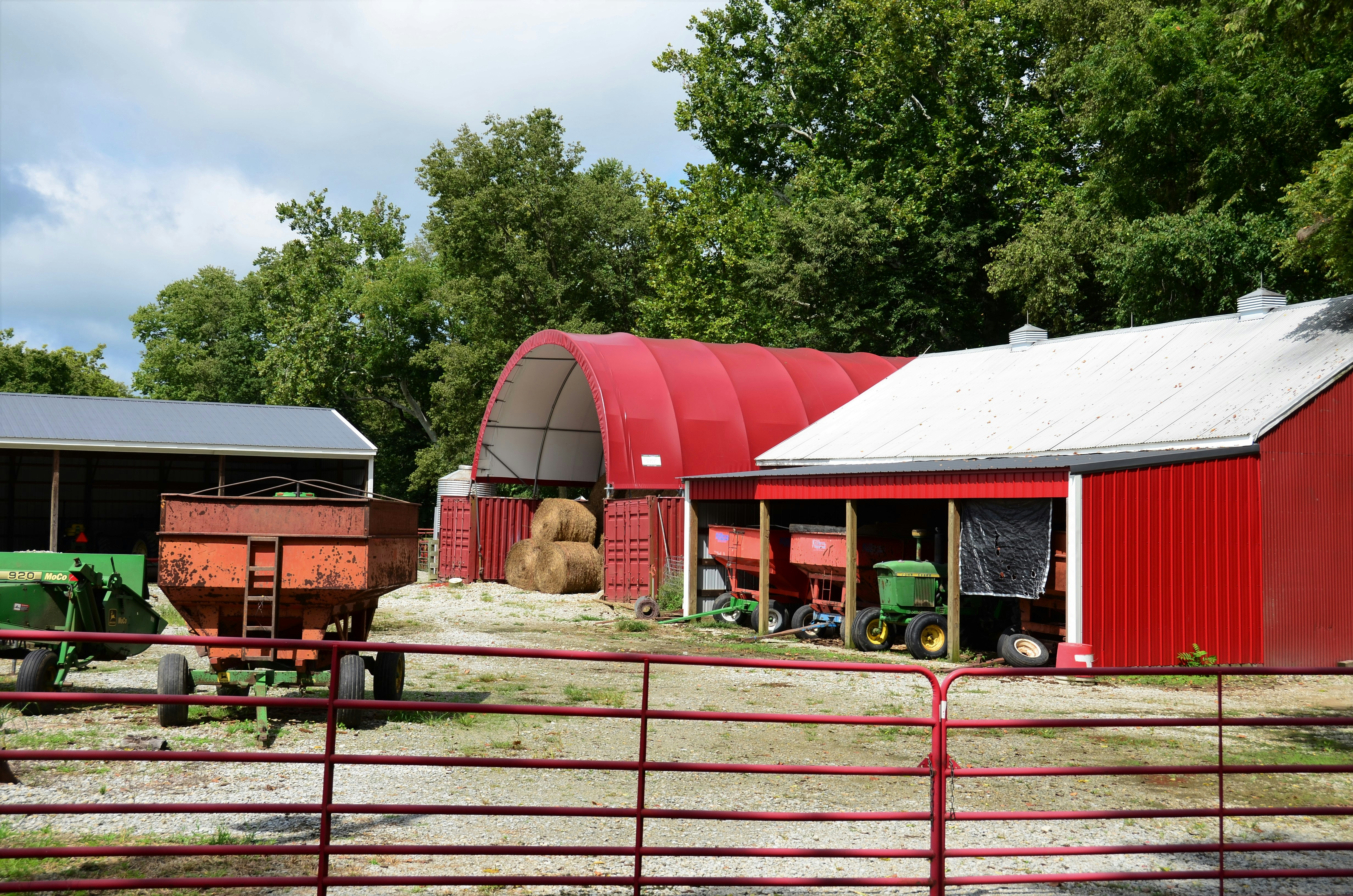 Farm buildings and machinery