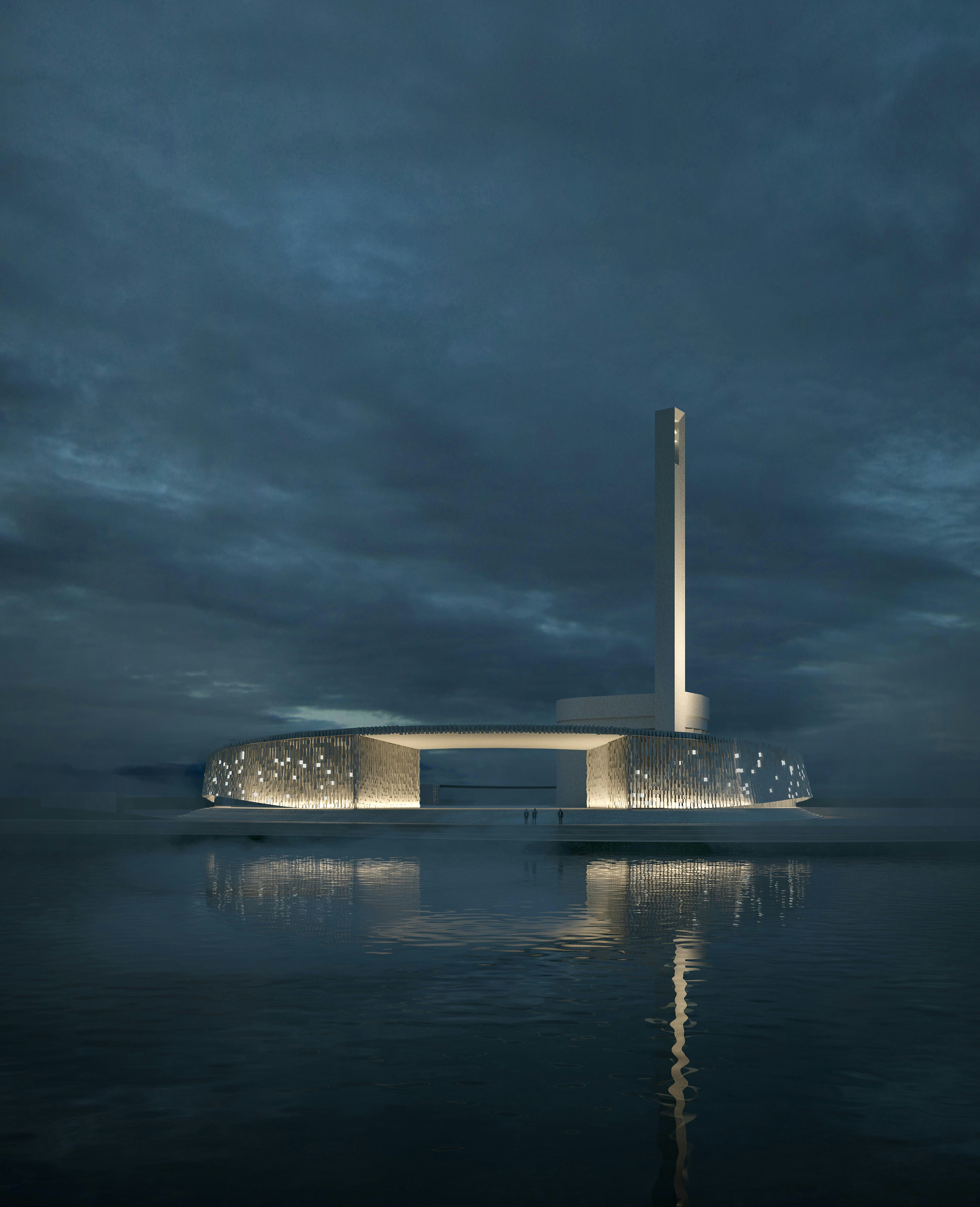 A structure in the water photo – Free Kazakhstan Image on Unsplash