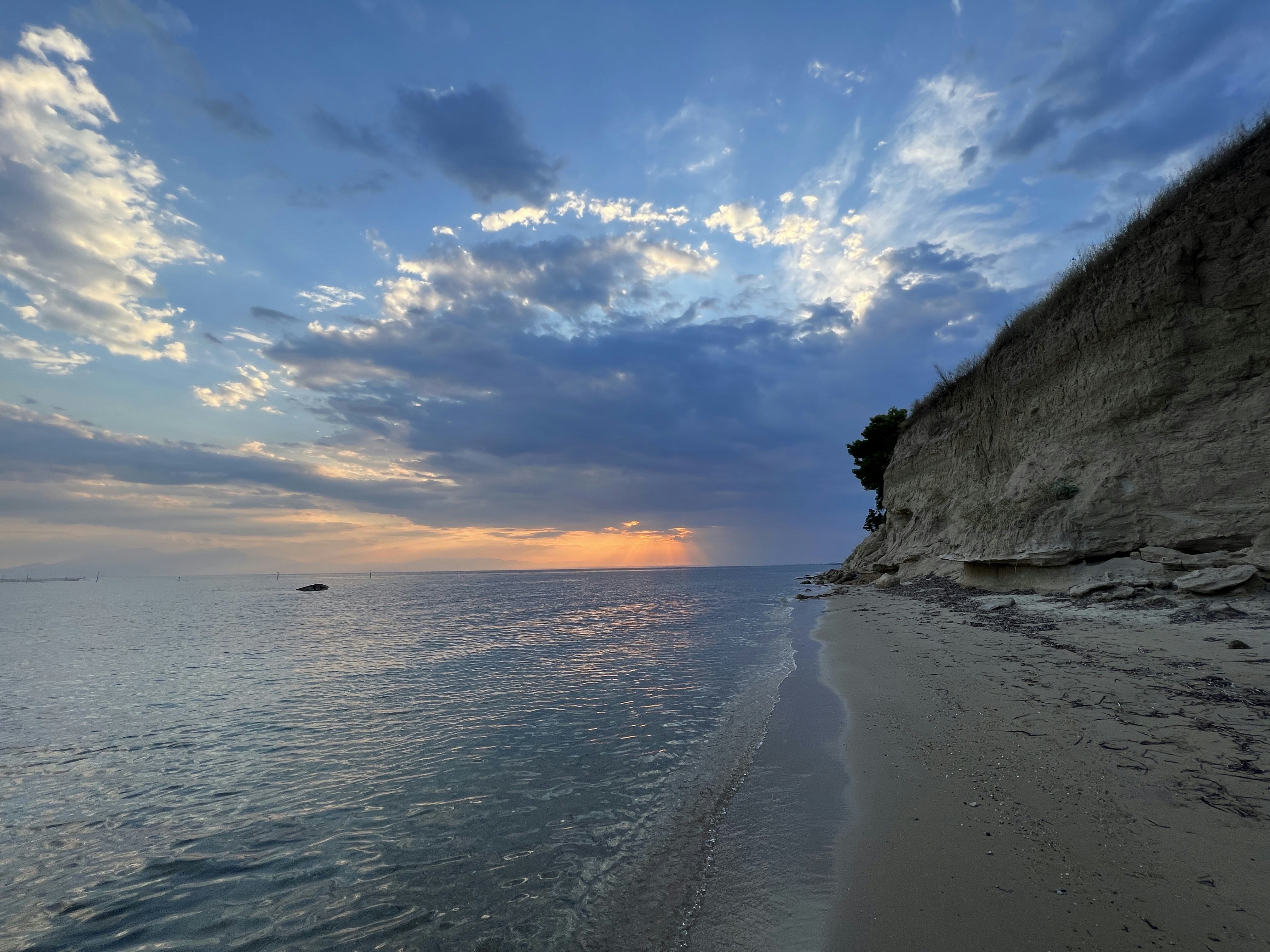 Edge of Tranquility: A Seaside Twilight