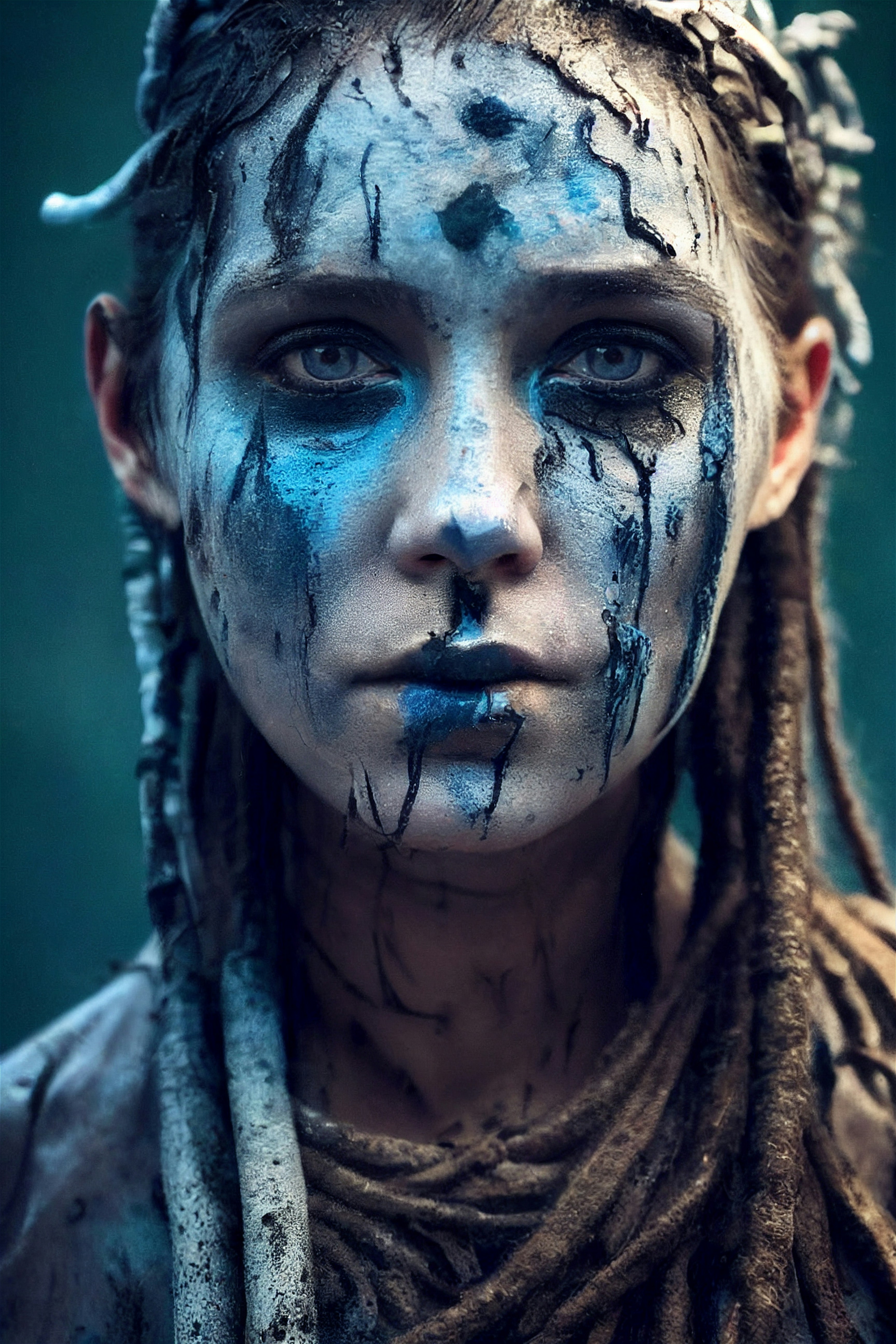 Warrior Face Paint