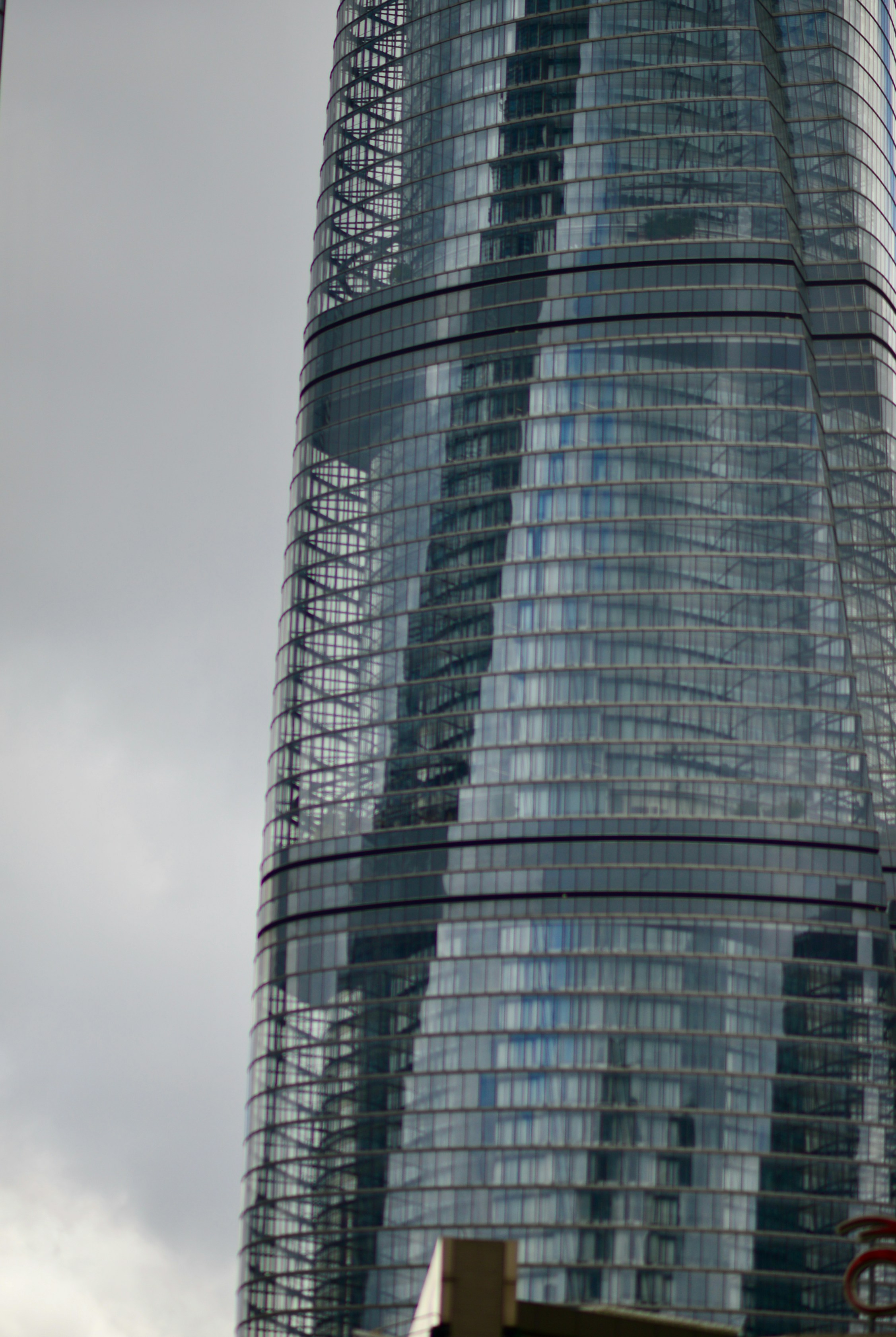 a tall building with many windows