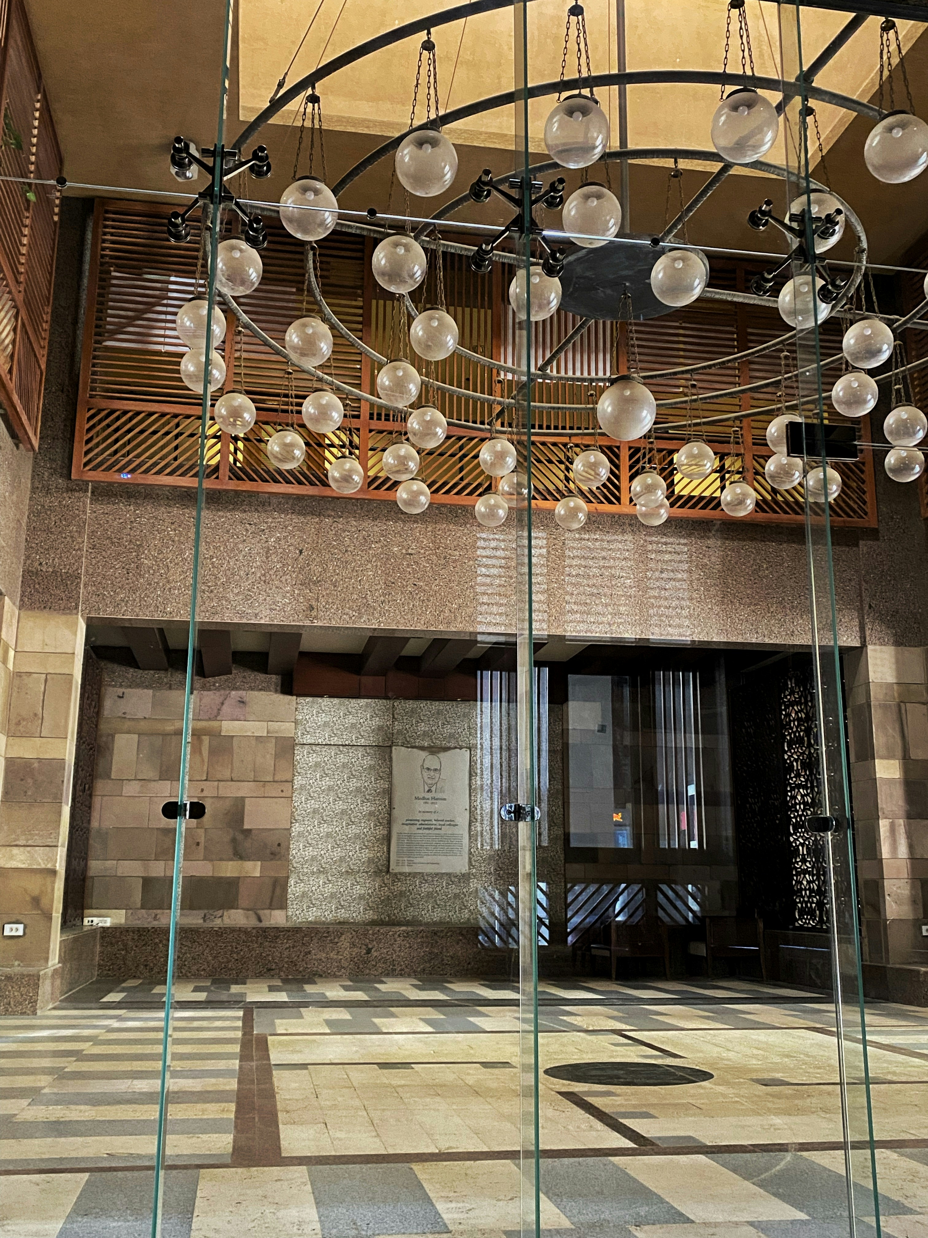 a large chandelier with many light bulbs from it