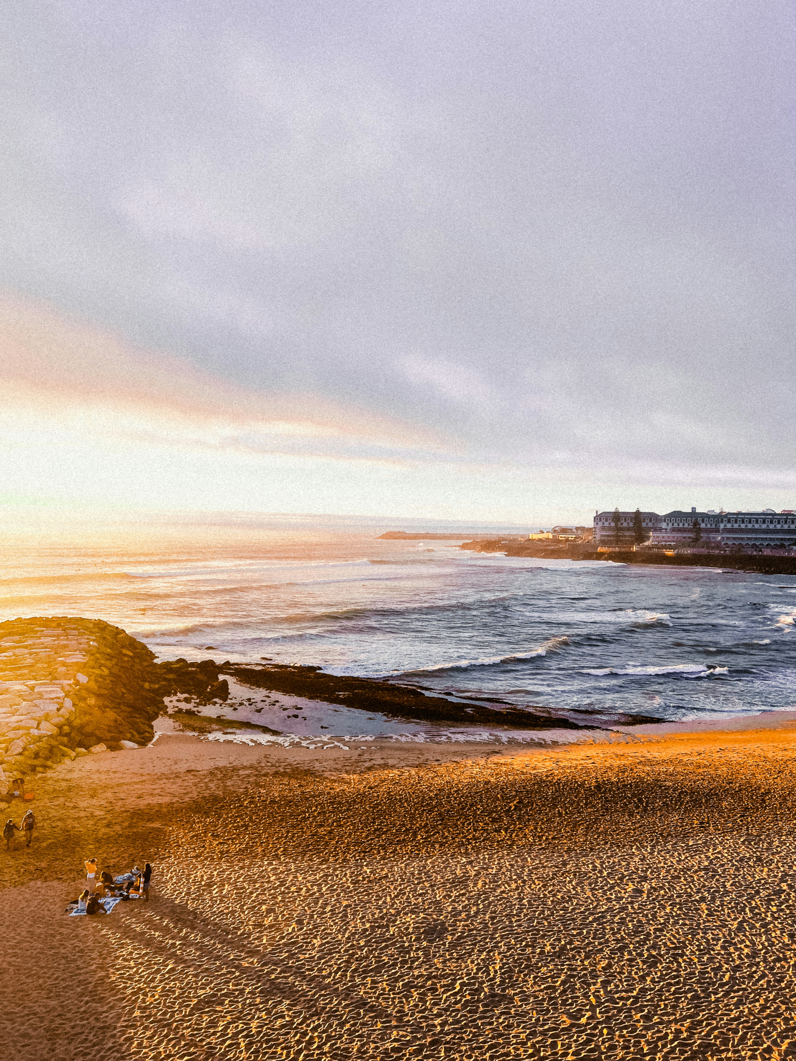 Golden Hour Serenity by the Shore
