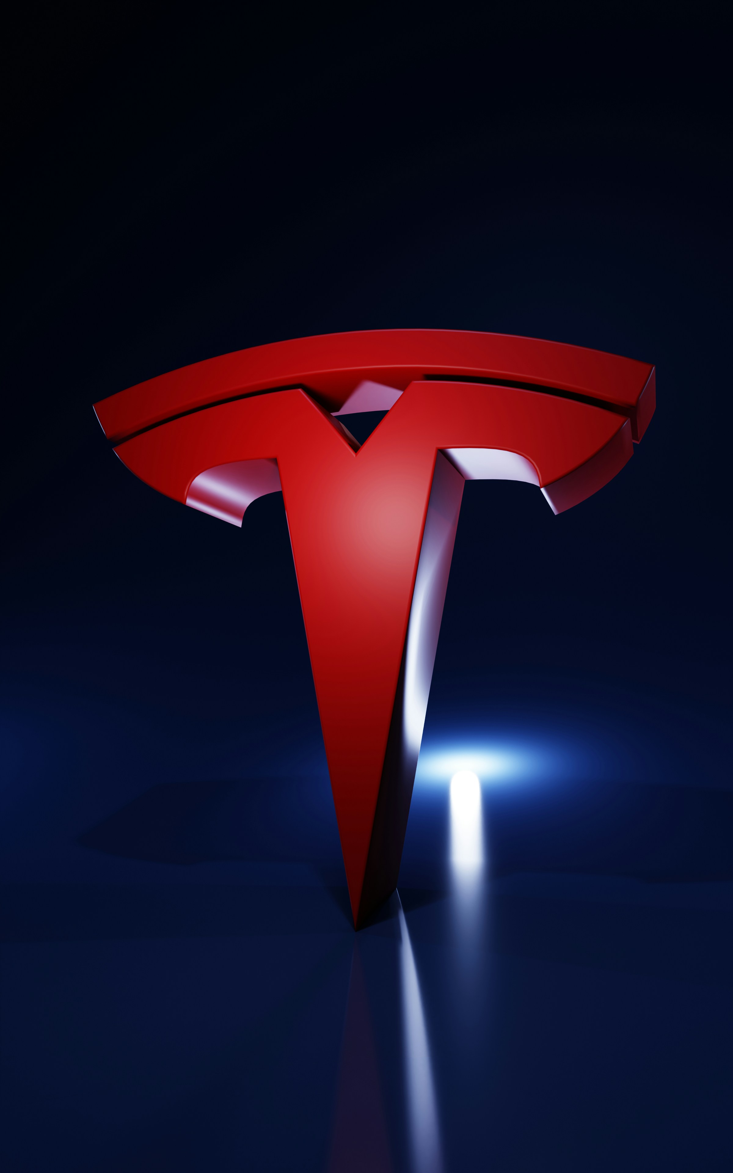Icon photo – Free Tesla logo 3d Image on Unsplash