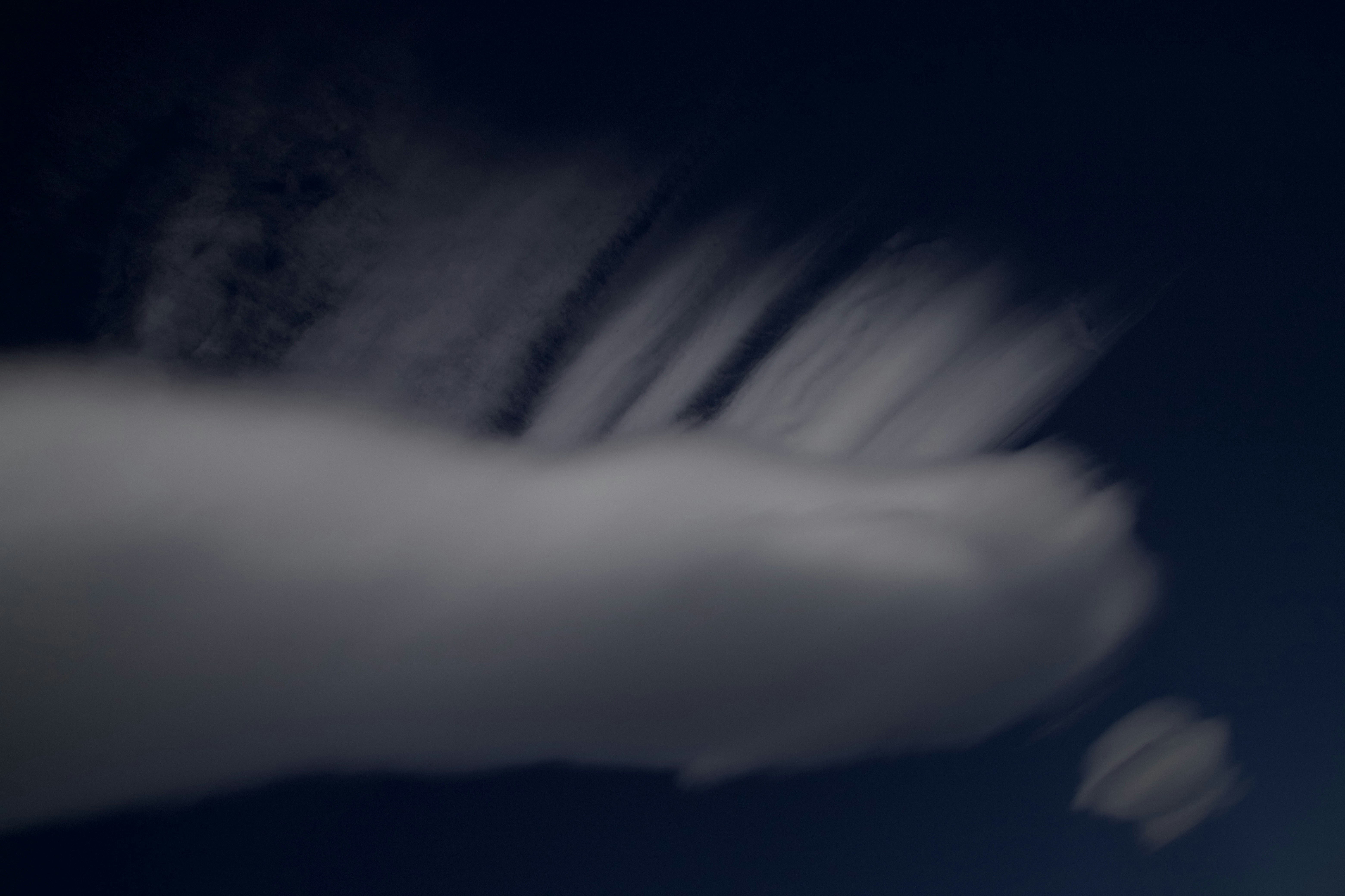 A white blob with a black background photo – Free Porto-vecchio Image ...