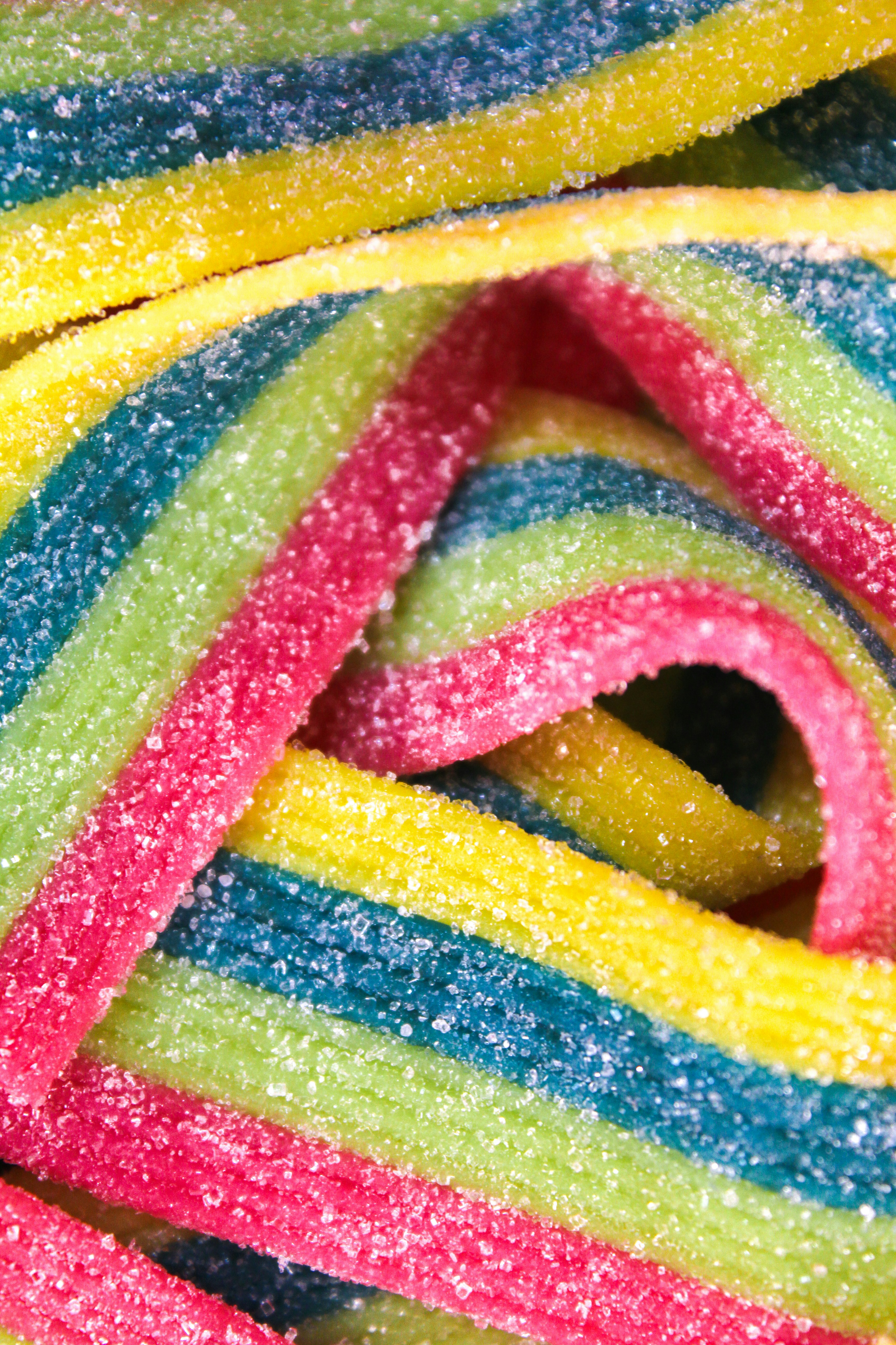Rainbow Candy Wallpaper