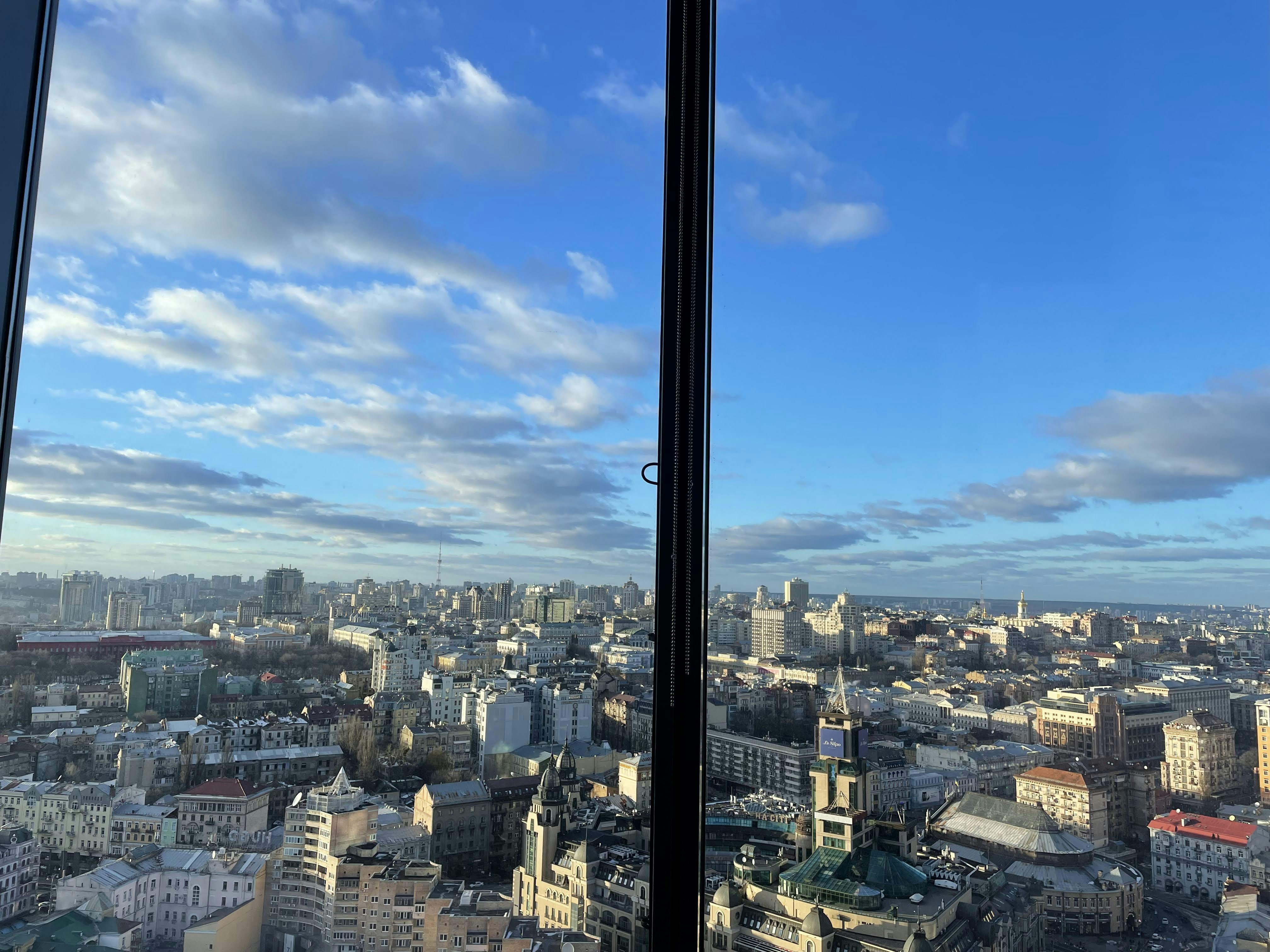 A view of a city from a window photo – Free Kyiv Image on Unsplash