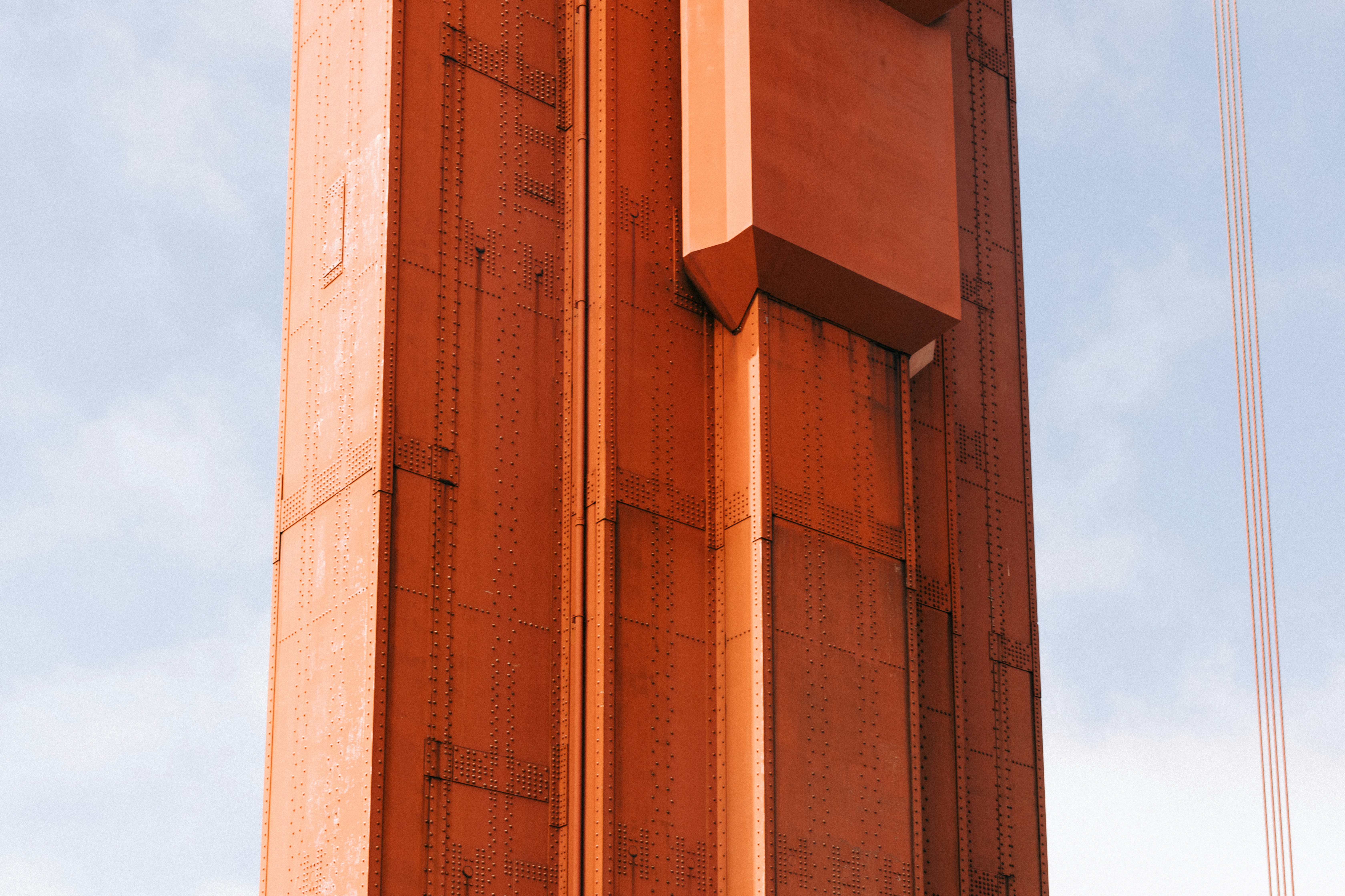 a close-up of a shipping container