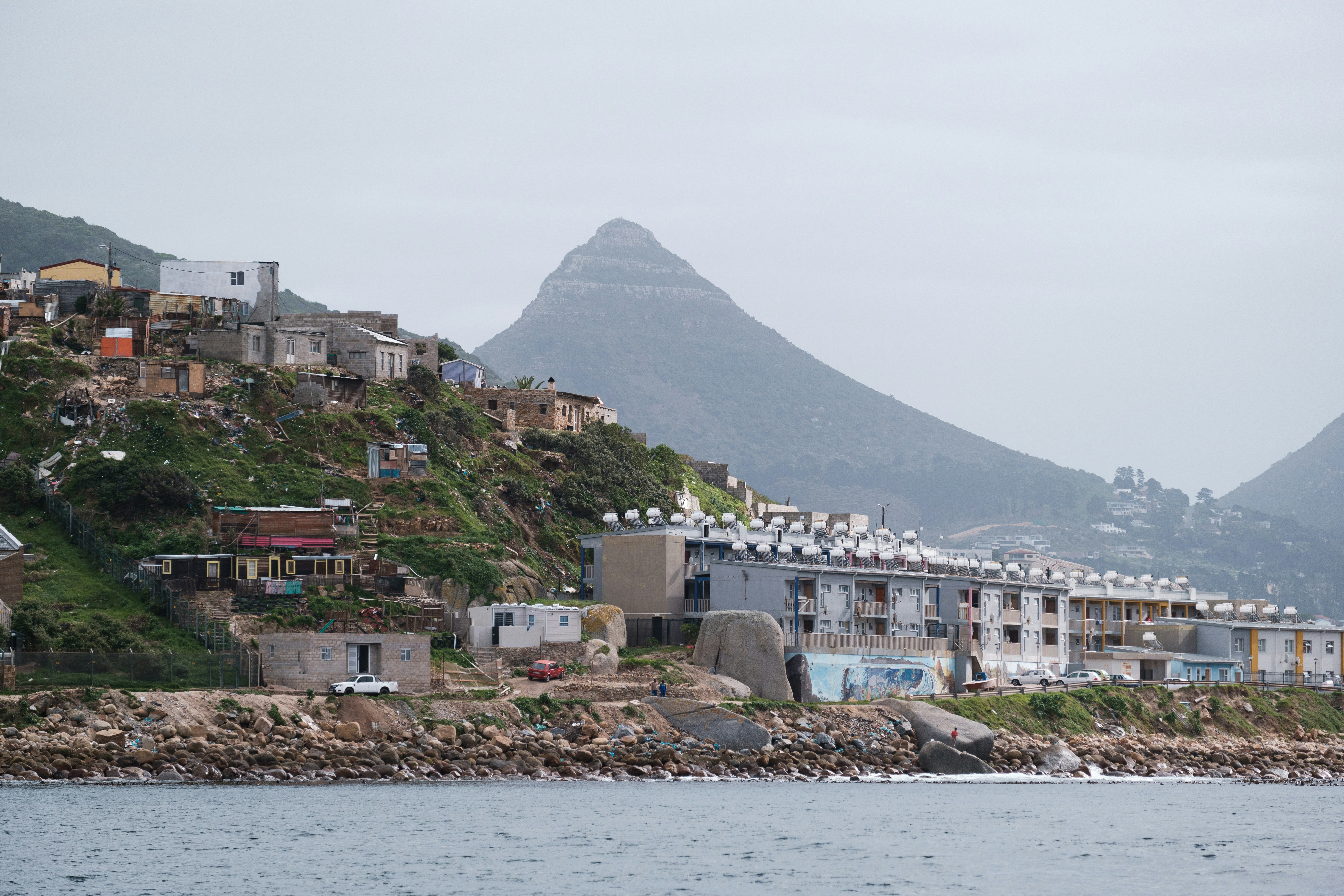 Hout Bay with Lion's Head in the background