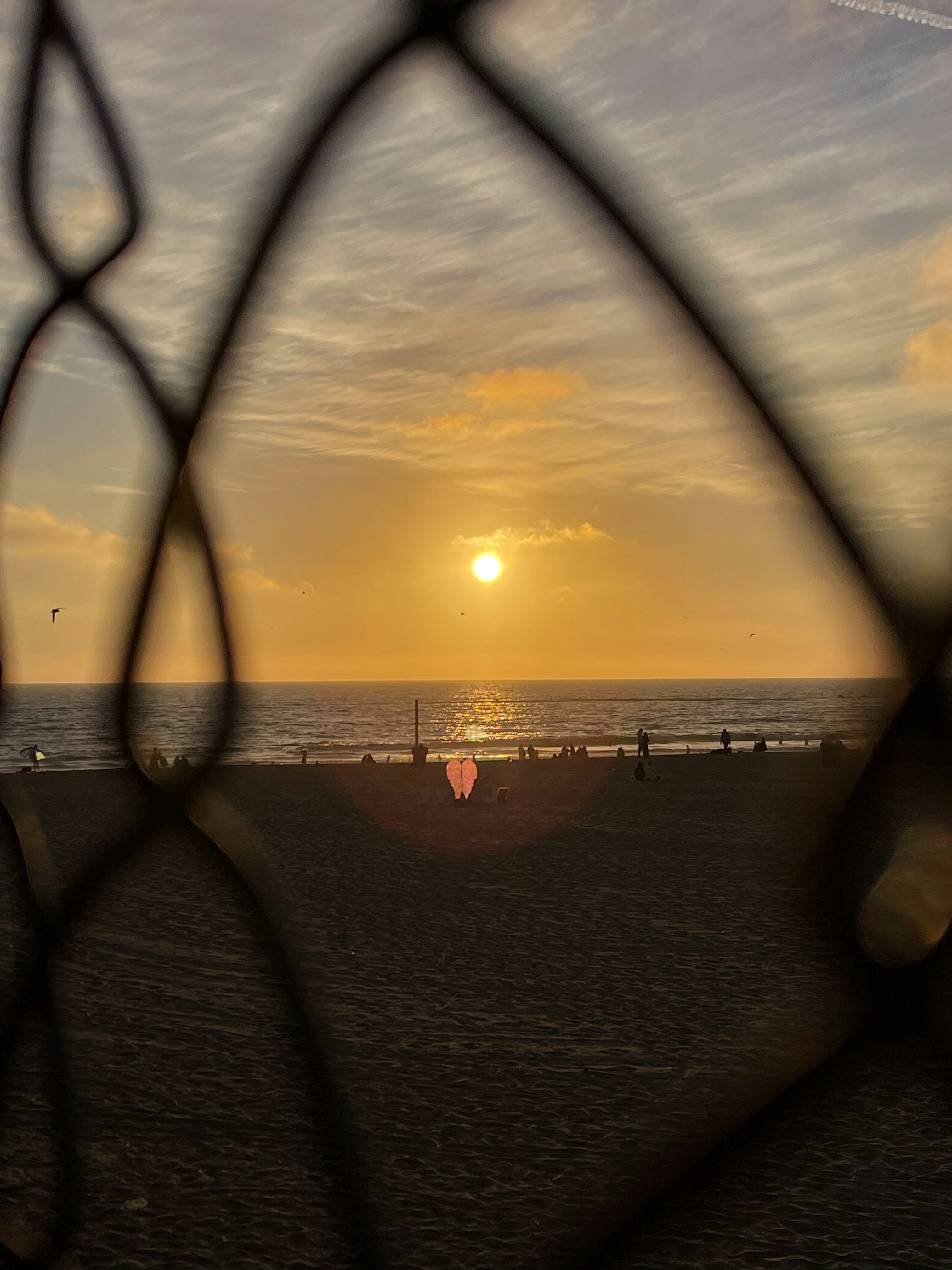 A view of the sun through a window photo – Free Los angeles Image on ...