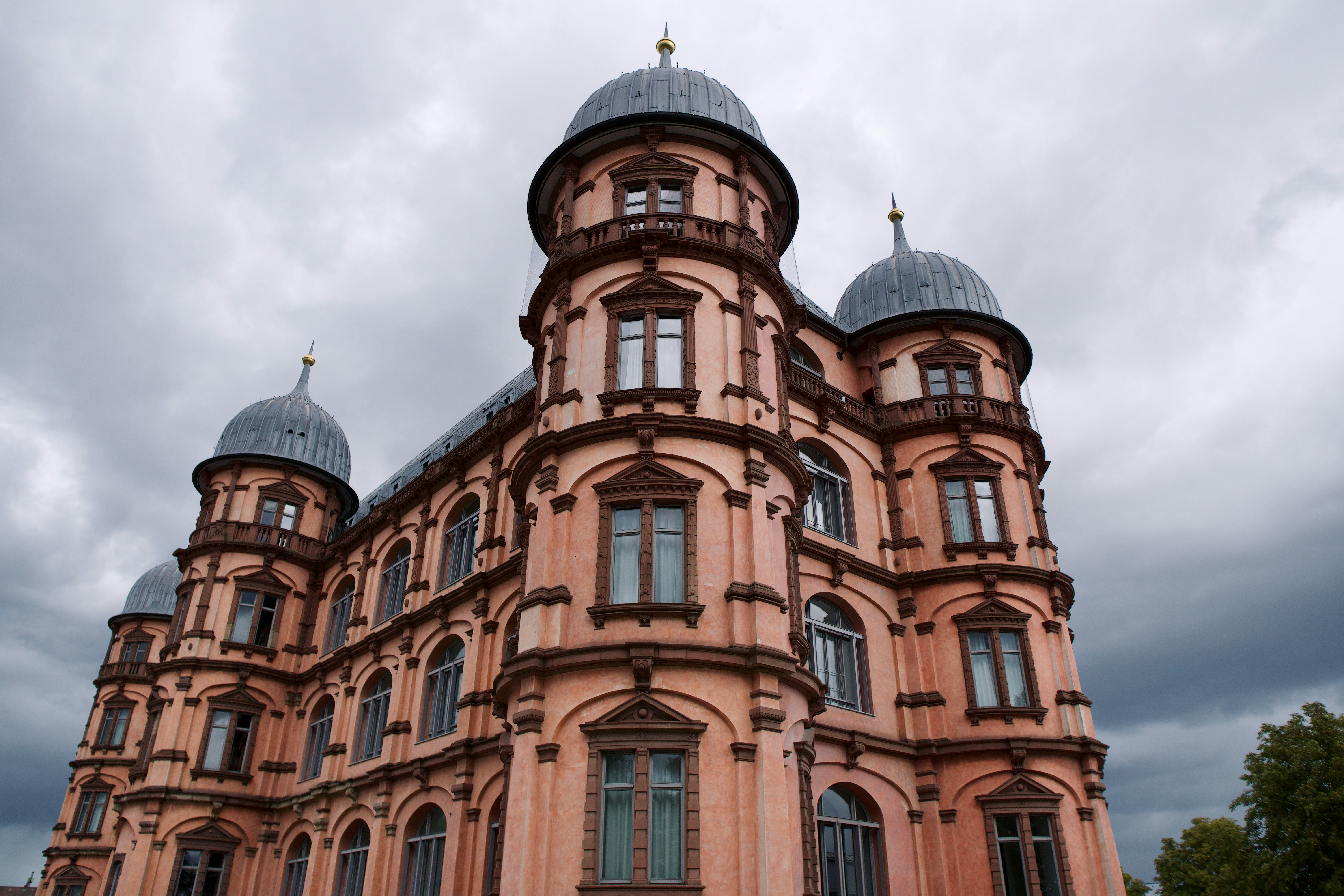 a large building with a domed roof