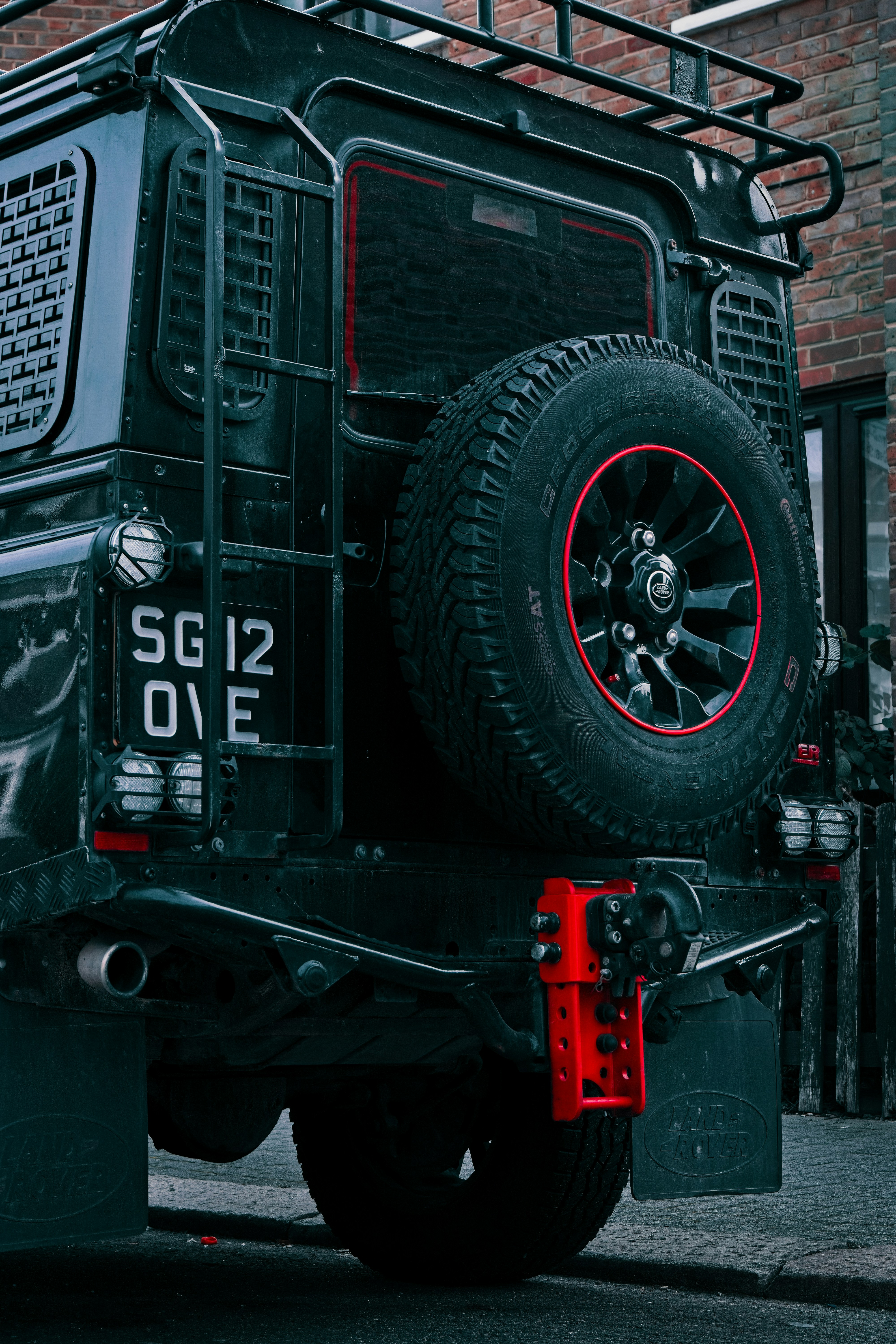 a large green truck