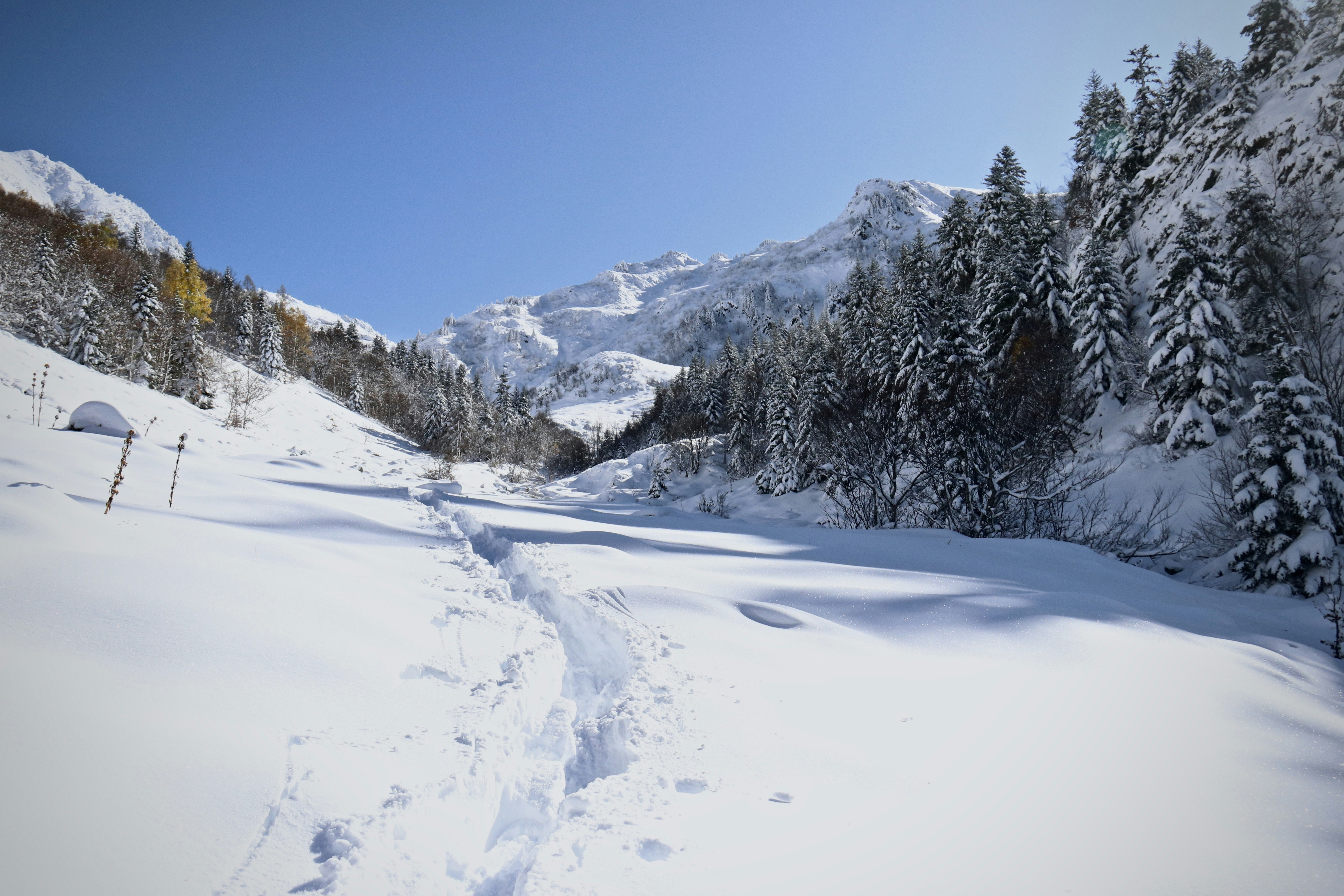 A snowy mountain side photo – Free Pyrenees Image on Unsplash