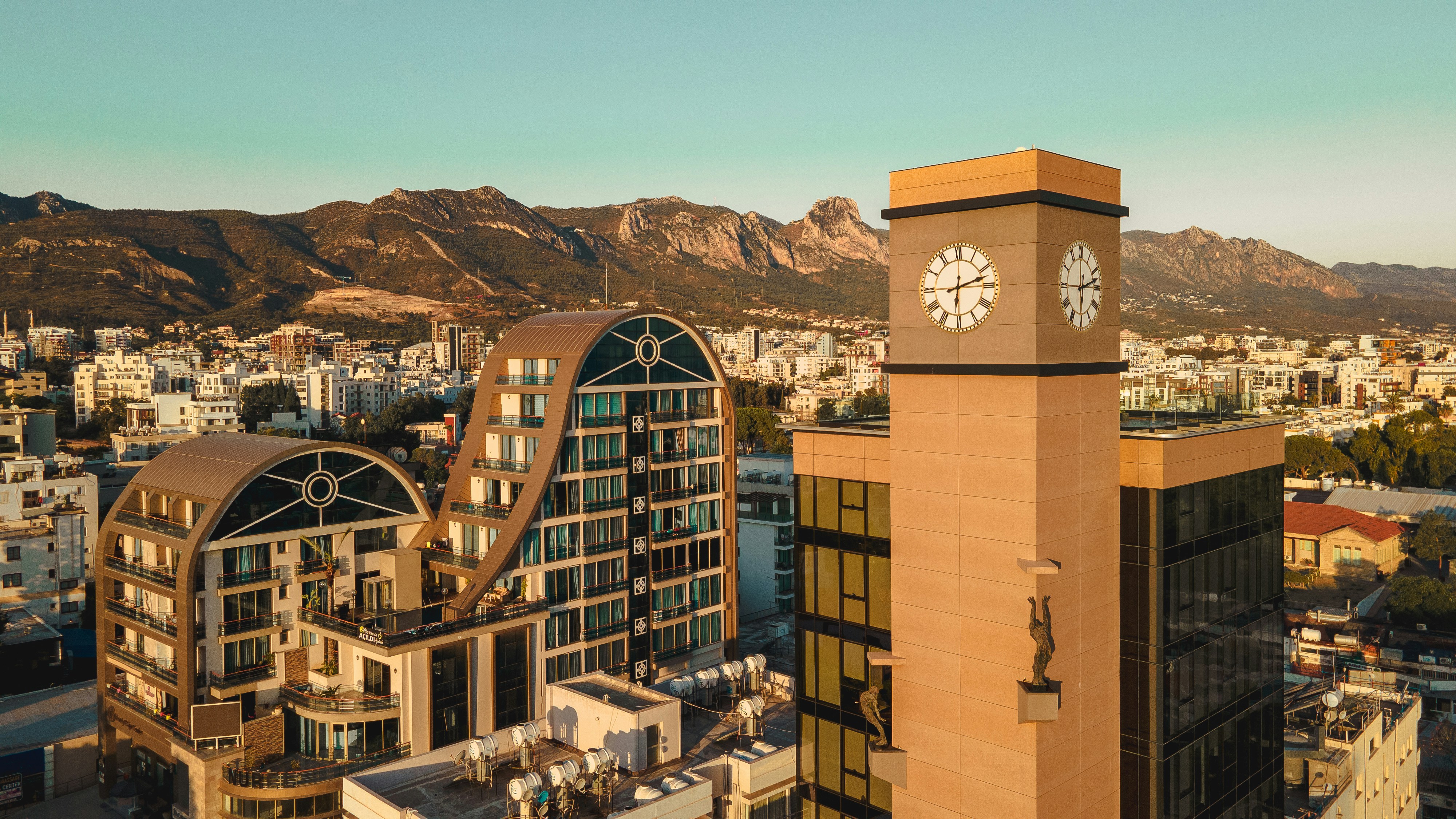A clock tower in a city photo – Free Cyprus Image on Unsplash