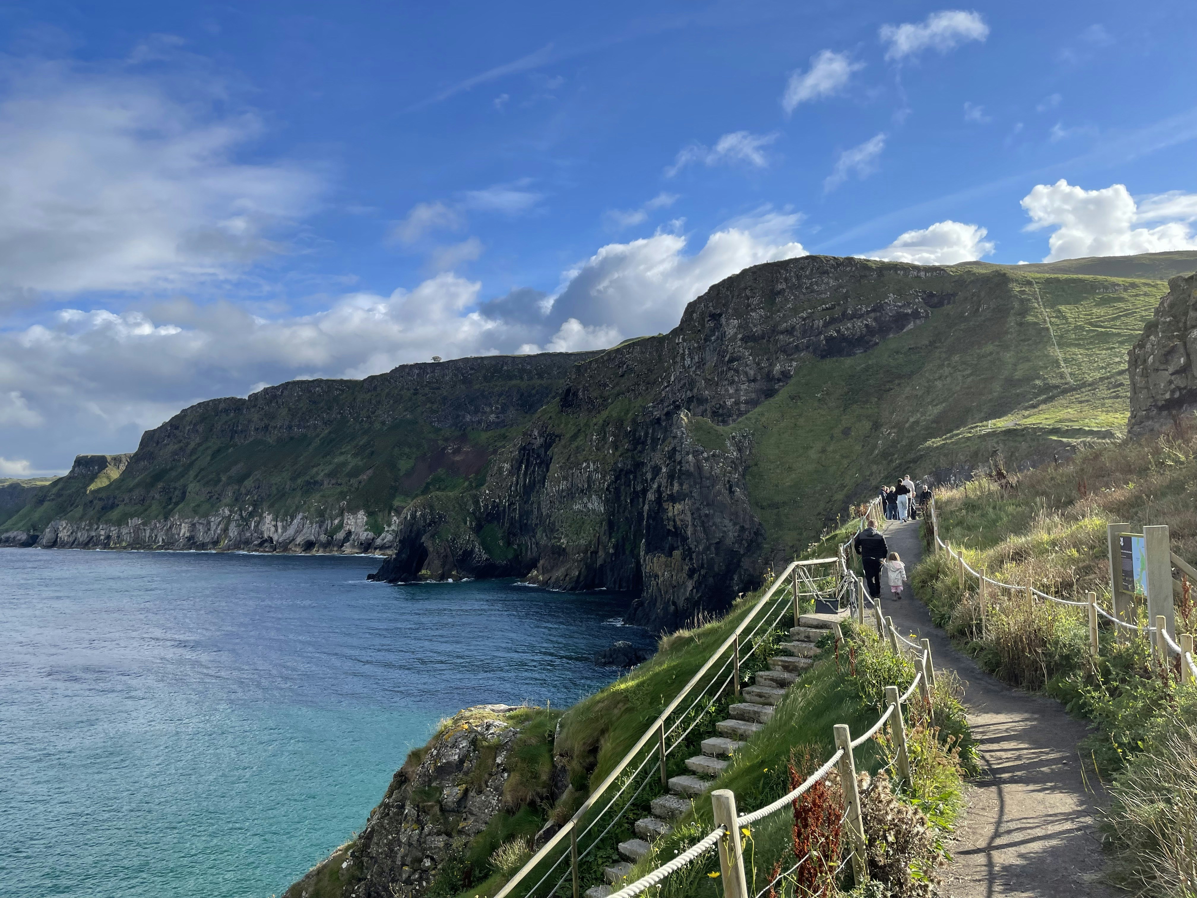 A view from Carrick-a-Rede