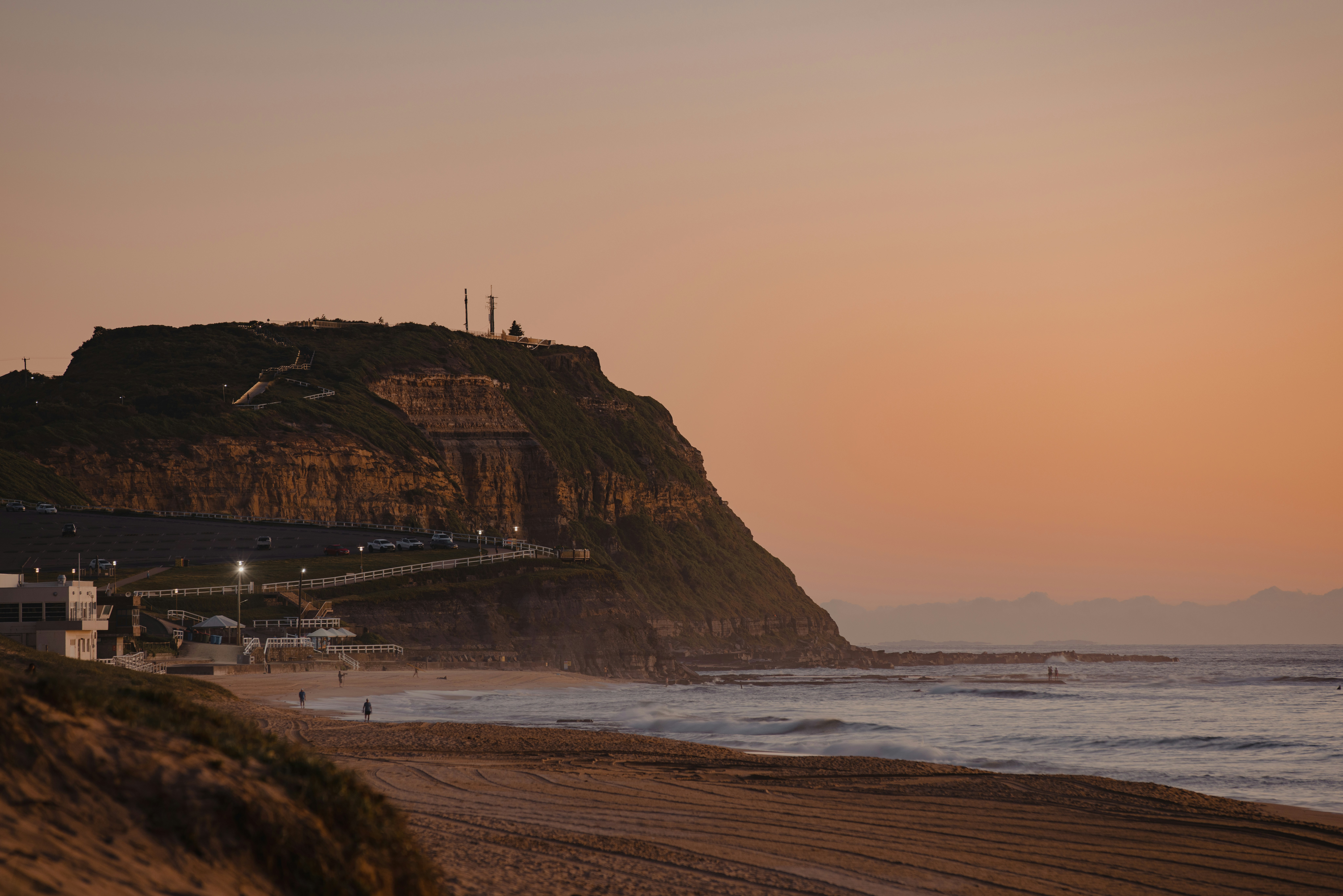 Golden Hour Serenity at Coastal Cliffs