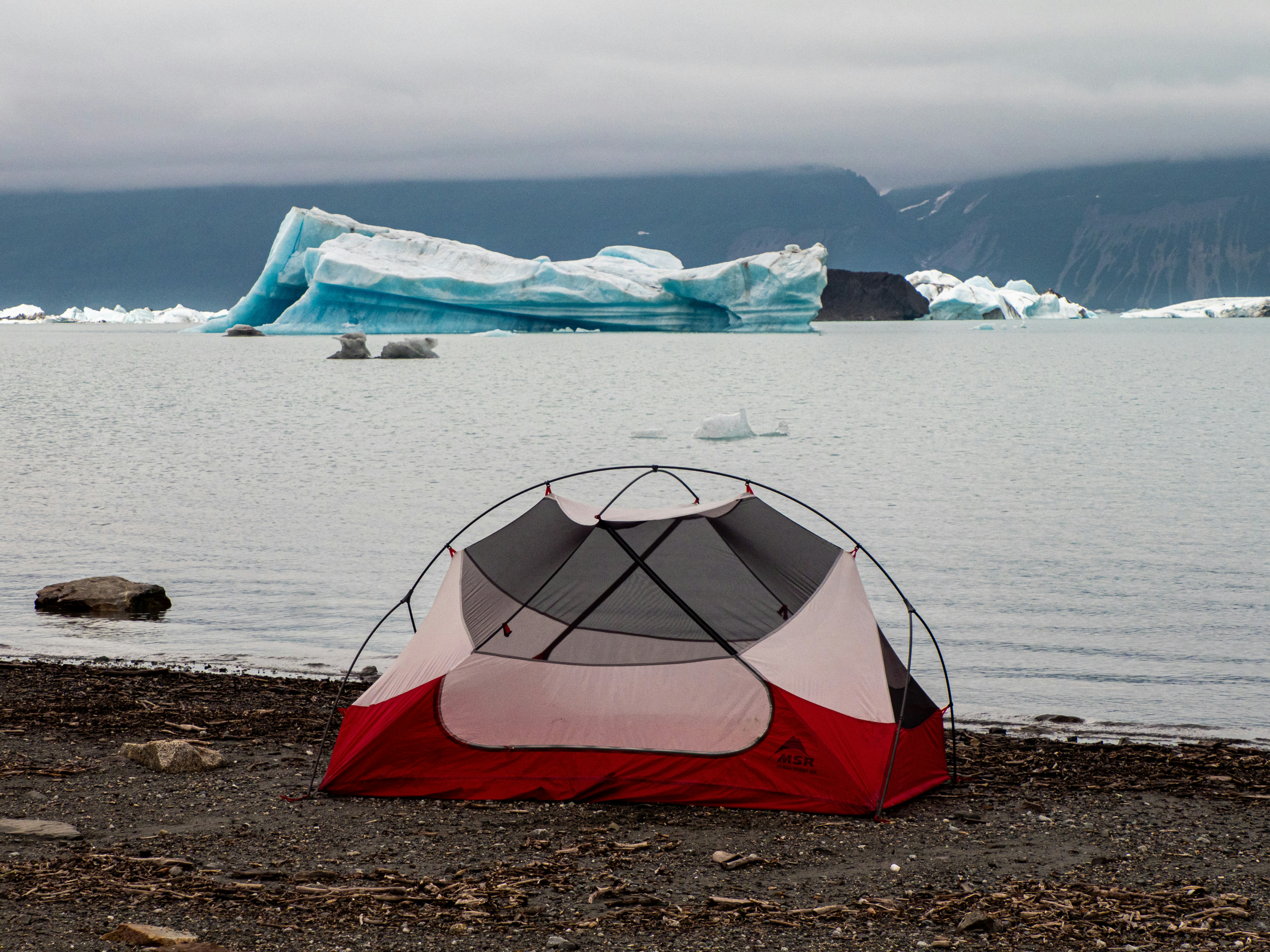Icebergs, Alsek Lake, Alaska