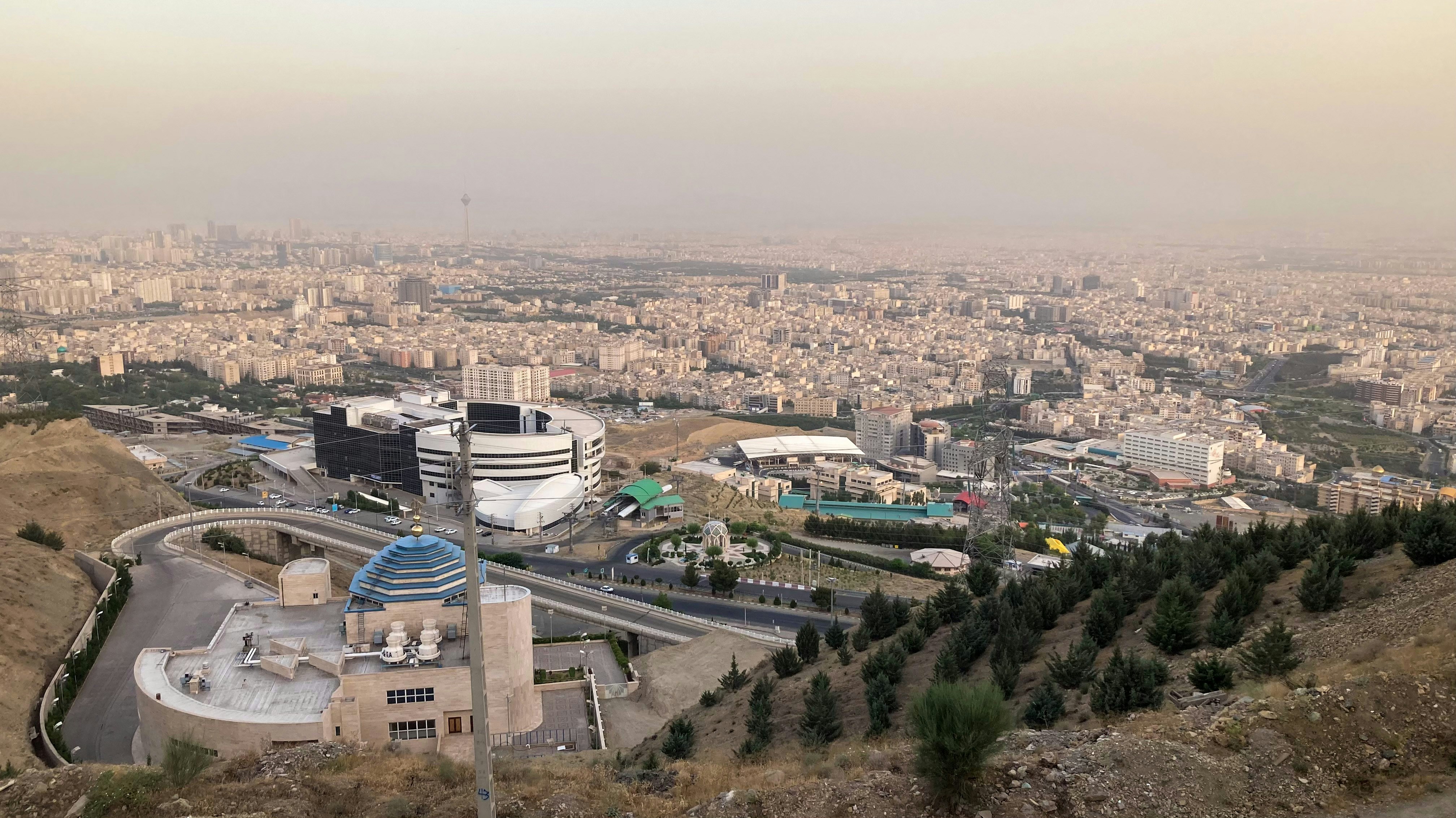 A city with a river running through it photo – Free Tehran Image on ...