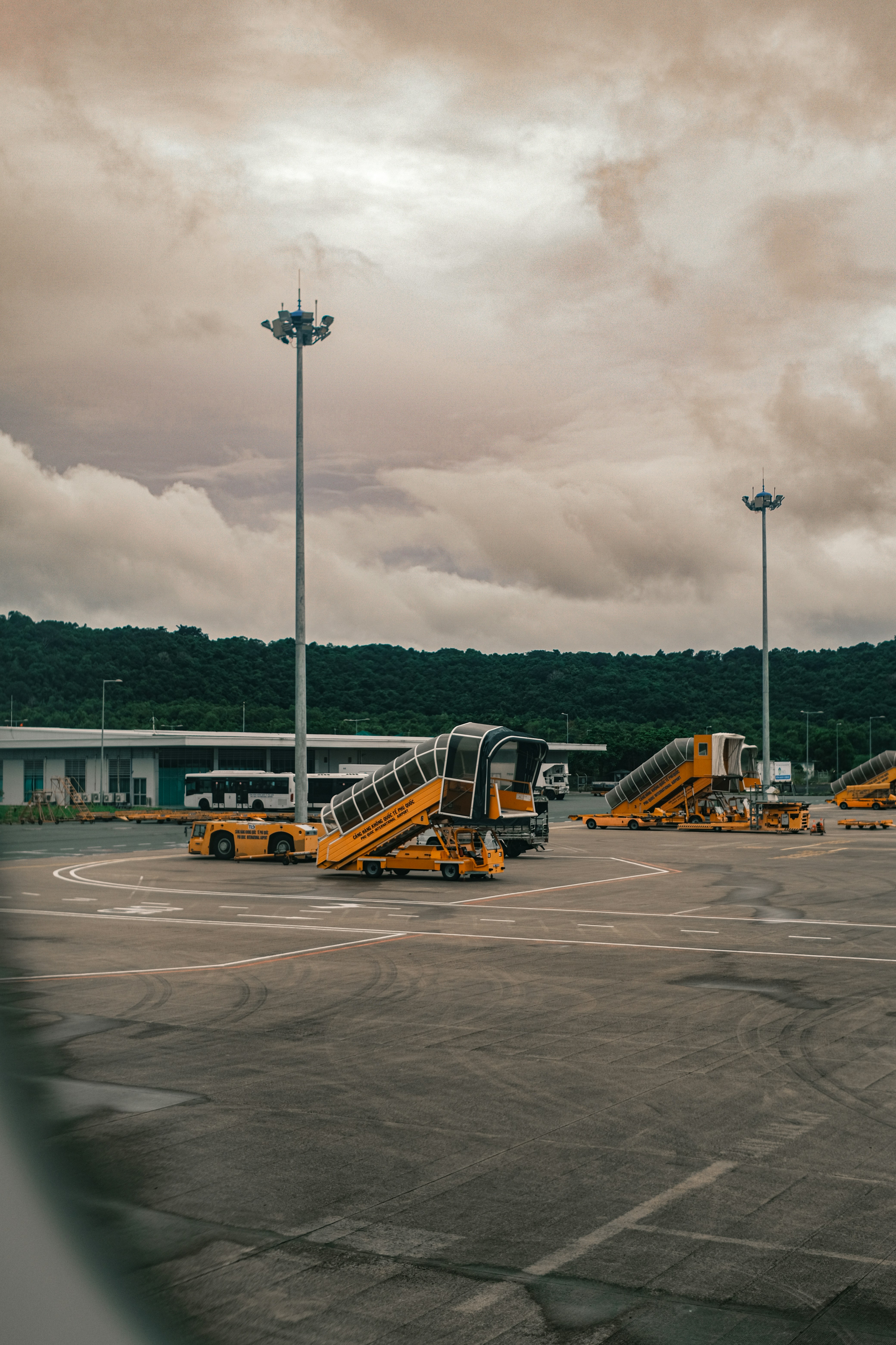 A group of construction vehicles photo – Free Phu quoc vietnam Image on ...