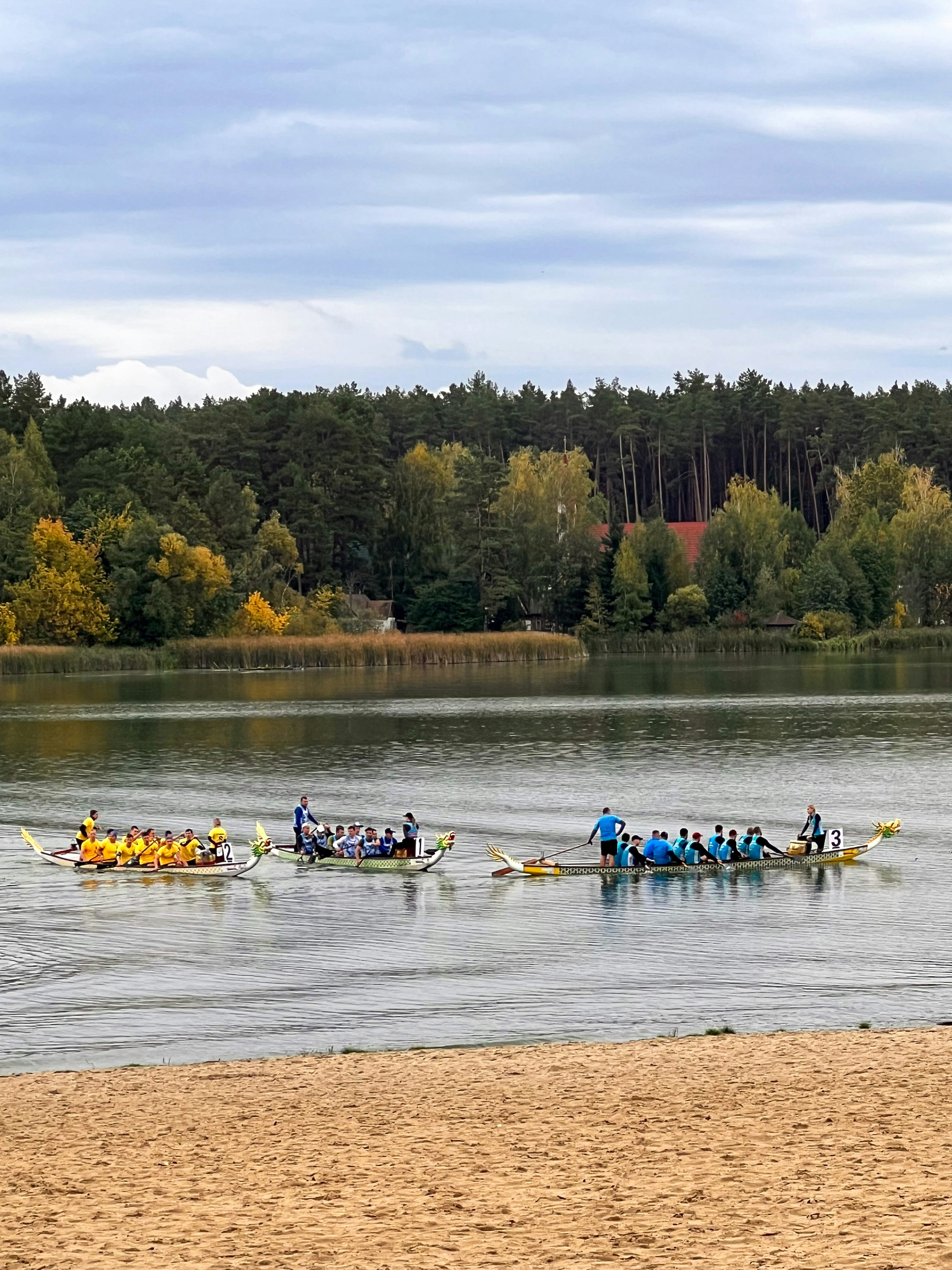 On October 1, the two-day " Dragon " Boat Rowing Championship of Ukraine started
