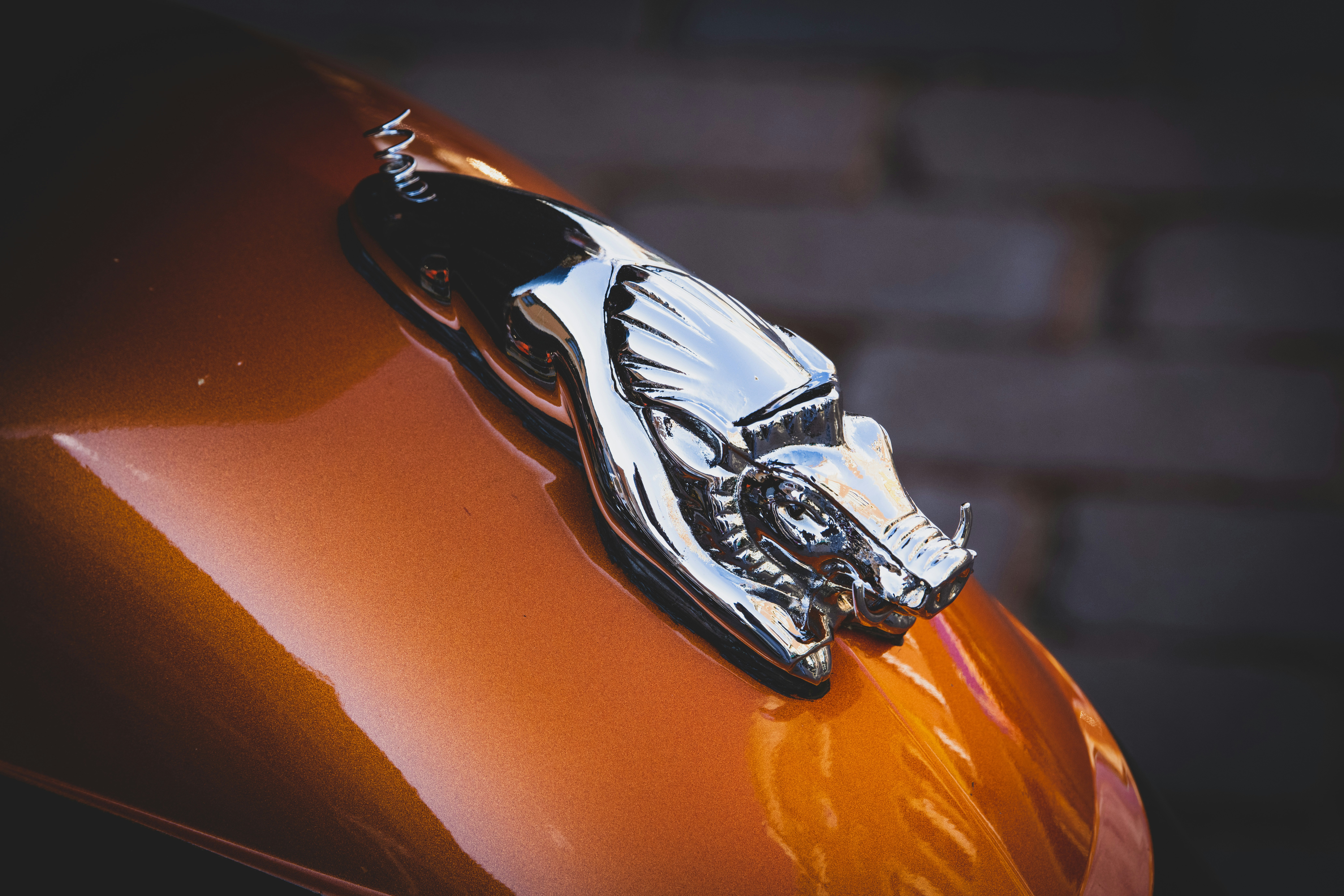 Elegance in Chrome: The Iconic Emblem