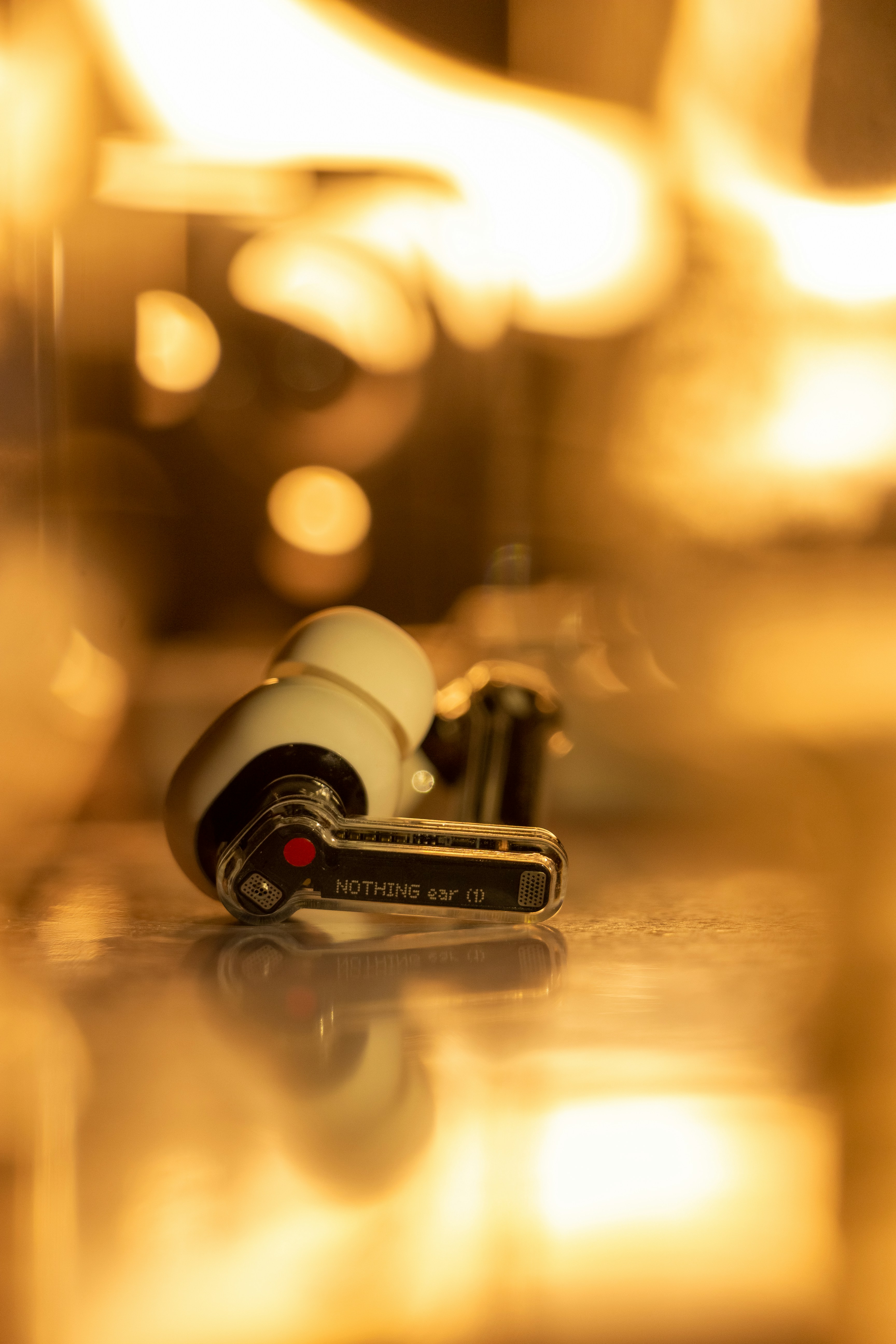 Tiny Gear, Big Glow: A Quiet Moment with a Wrench of Light