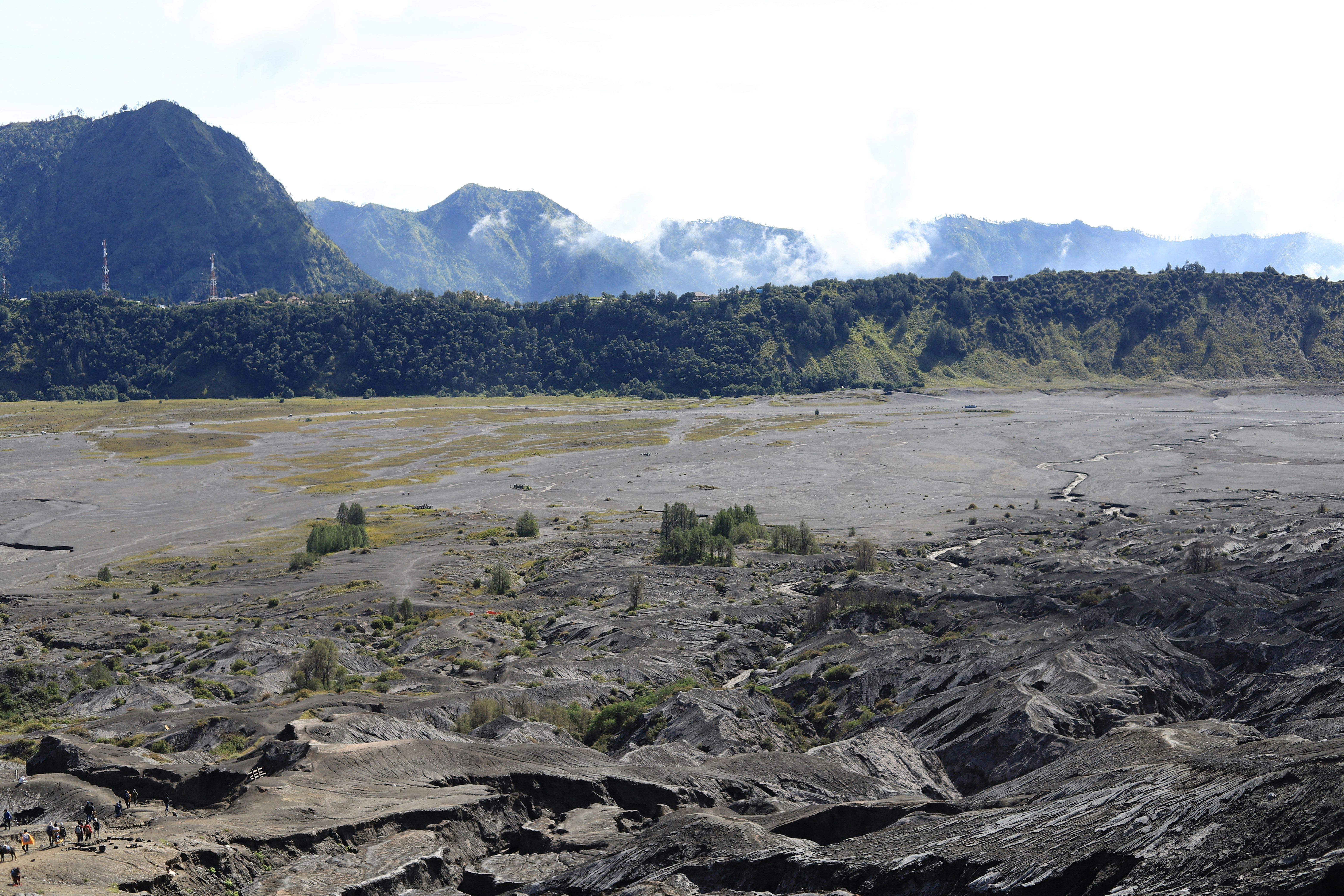 Vast Terrain of Bromo's Ashen Plains