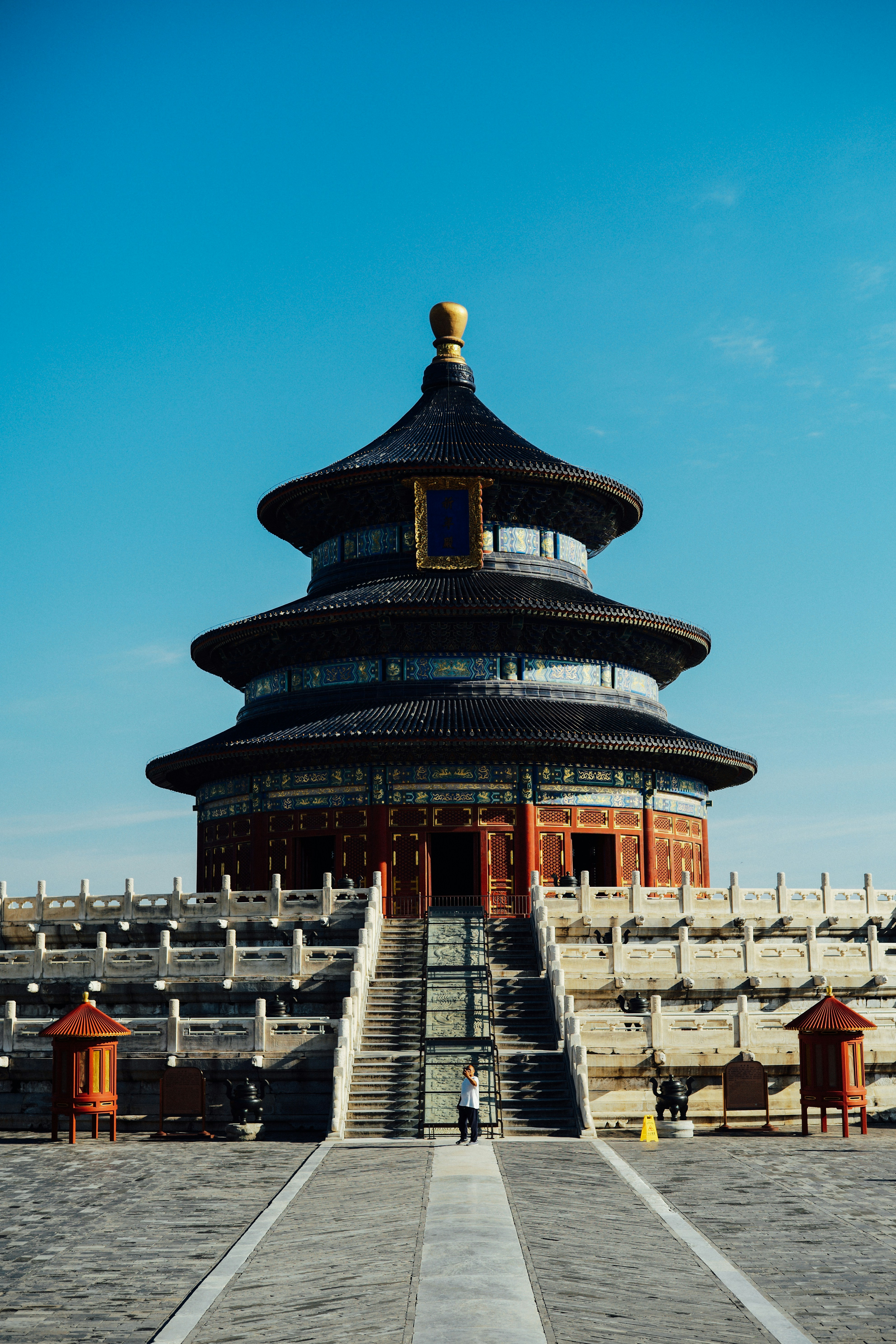 Temple in the Sky: The Hall of Echoes Rising Above Steps