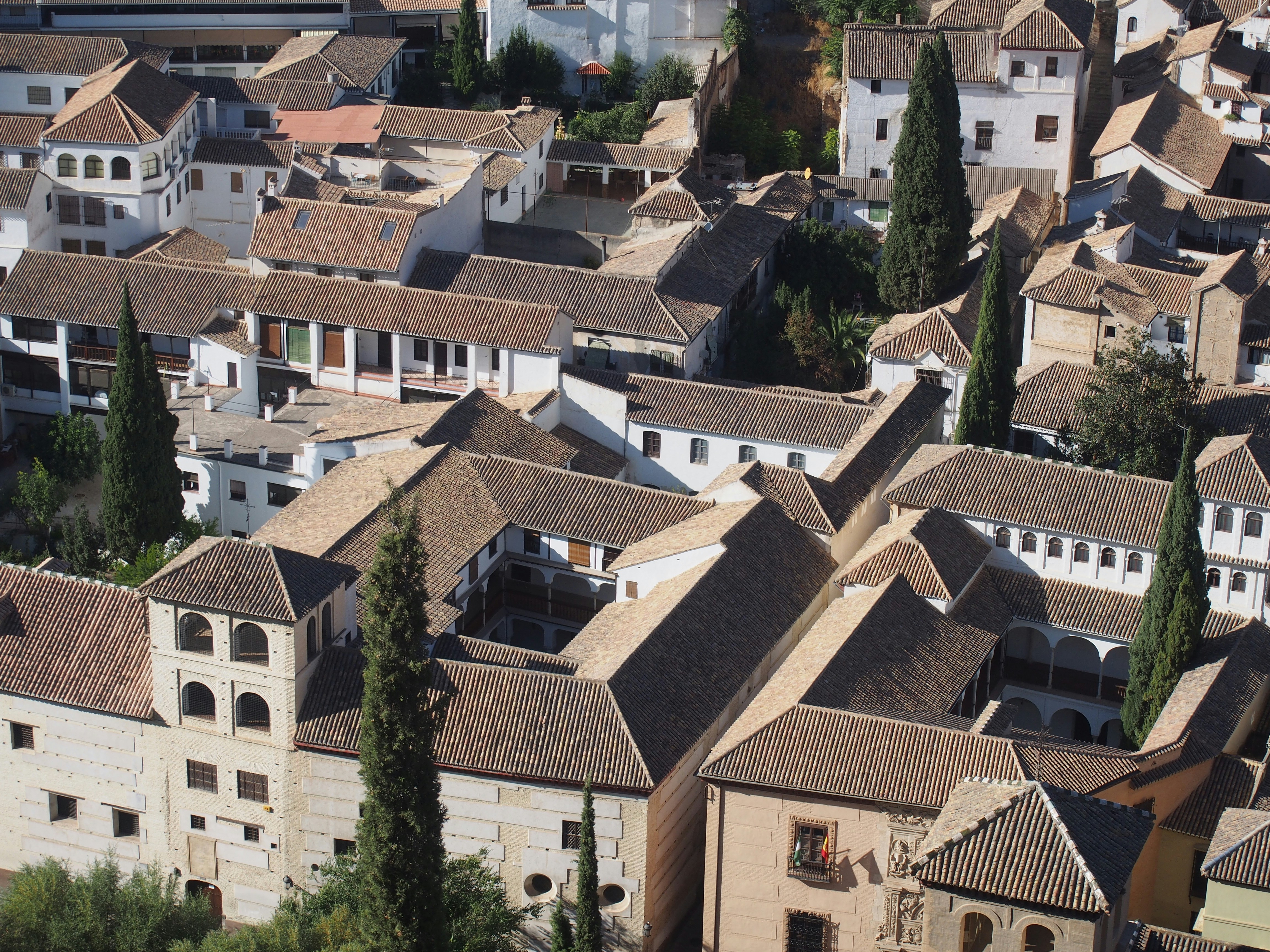 a group of buildings