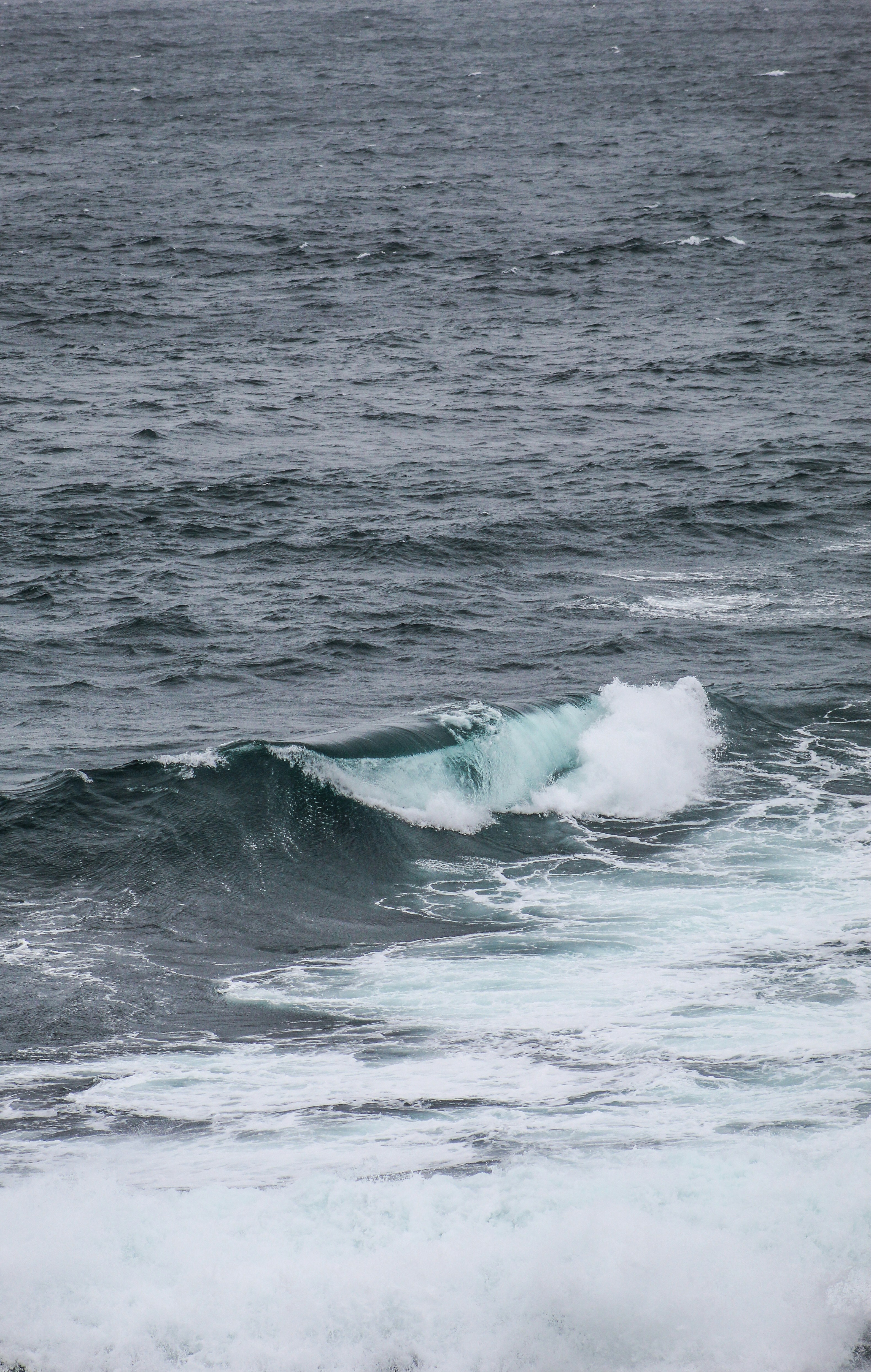 Une vague dans l’océan photo – Photo Gris Gratuite sur Unsplash
