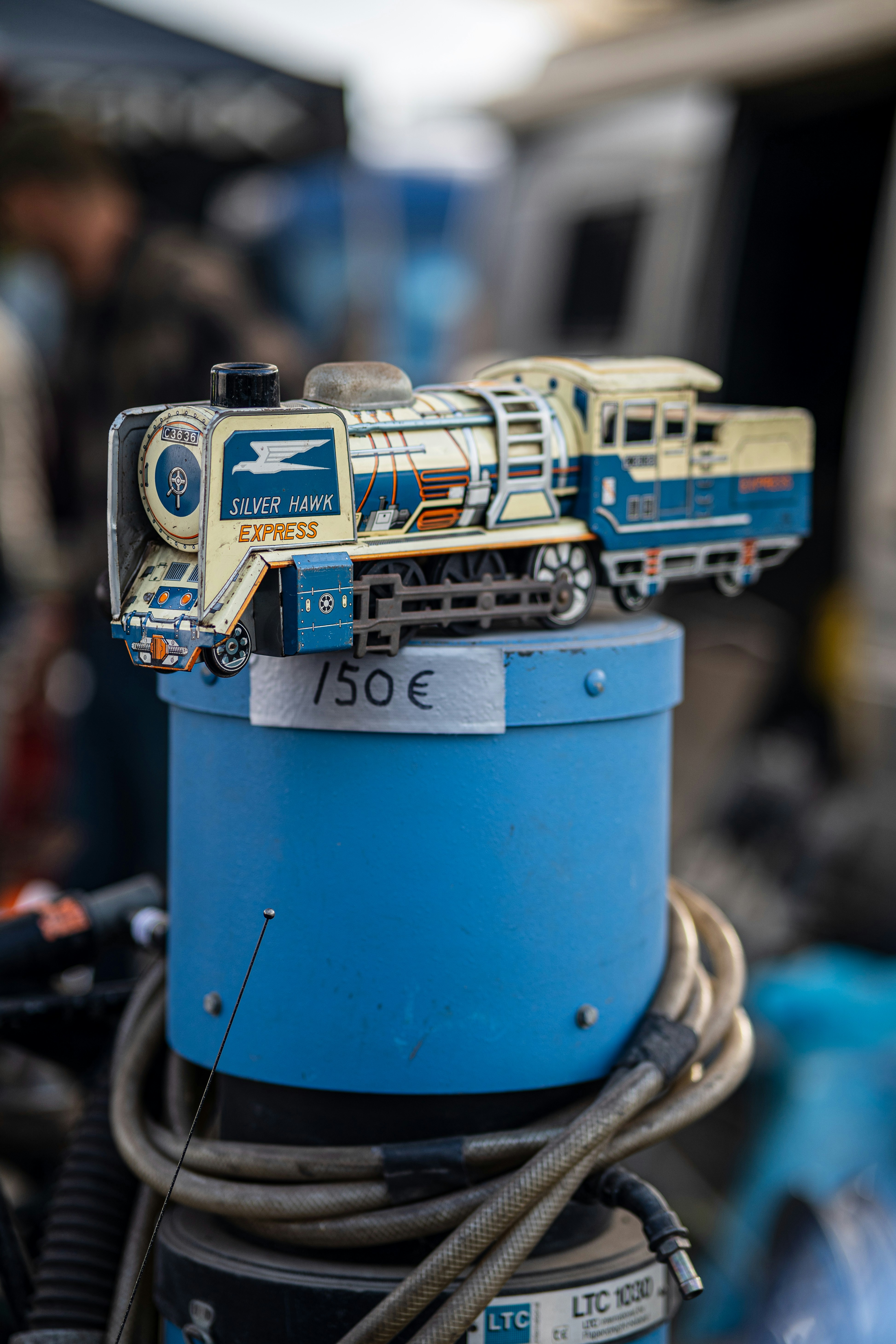 Whimsical Journey: The Silver Hawk Express