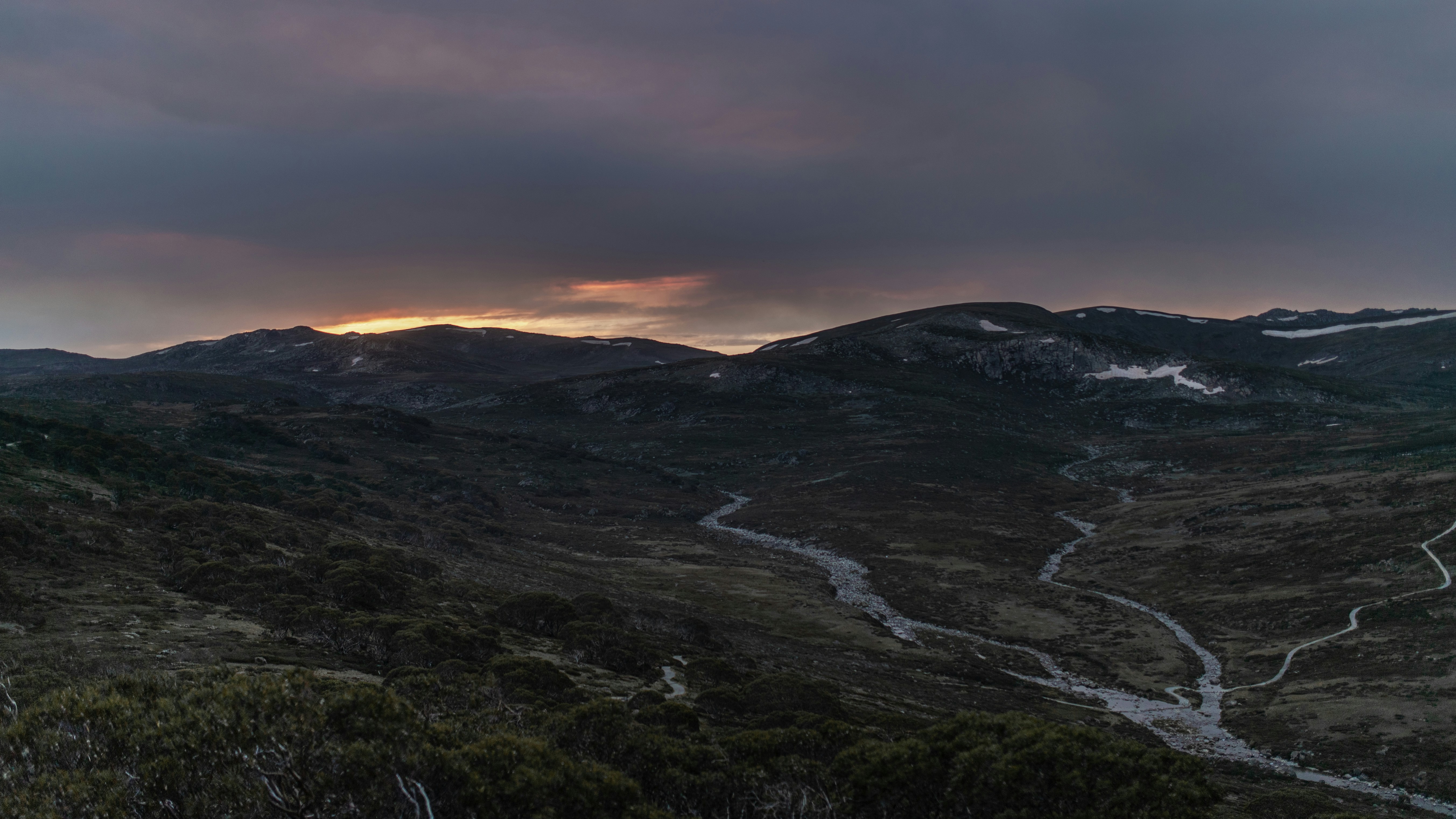 a river running through a valley