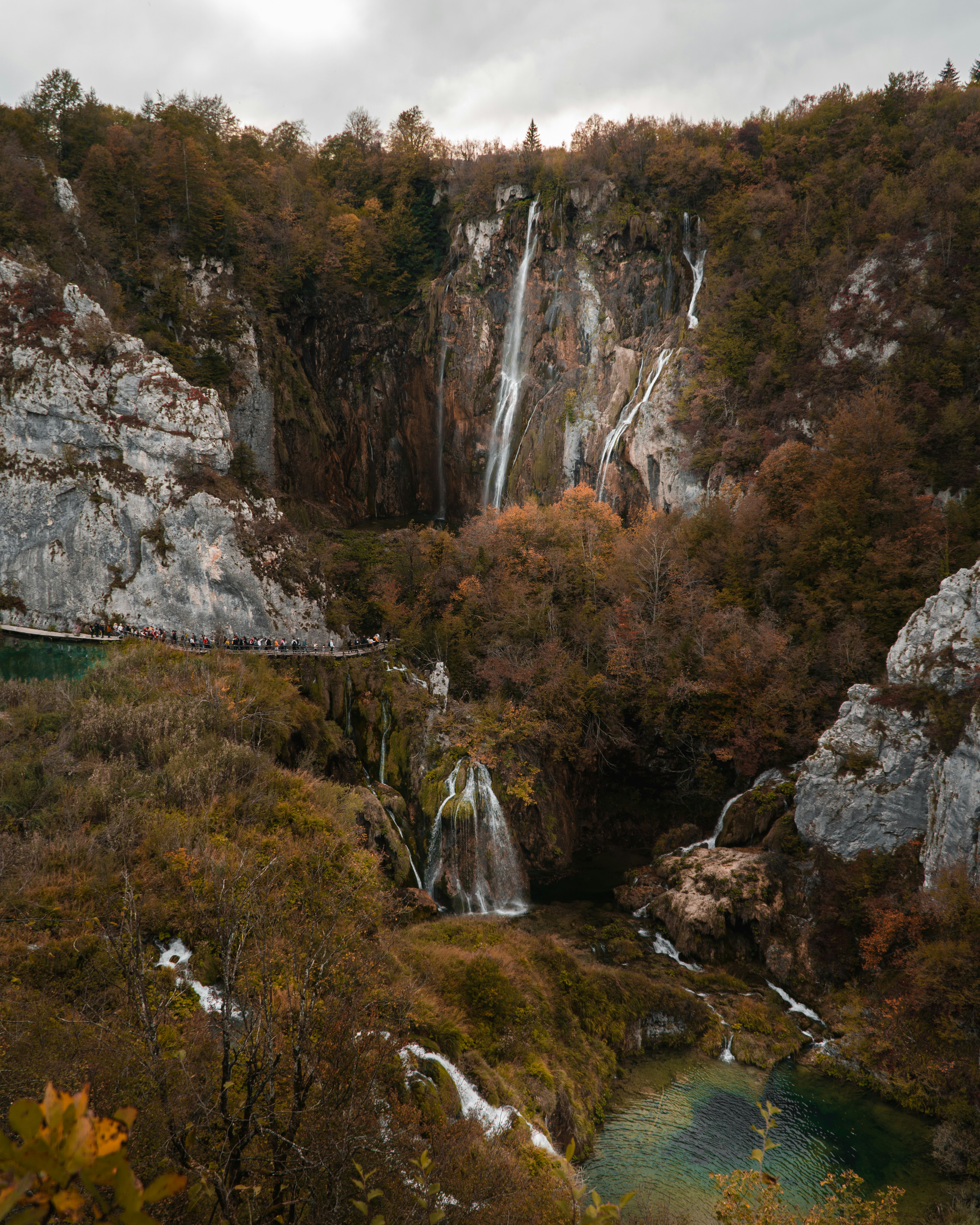 A waterfall in a rocky area photo – Free Croatia Image on Unsplash
