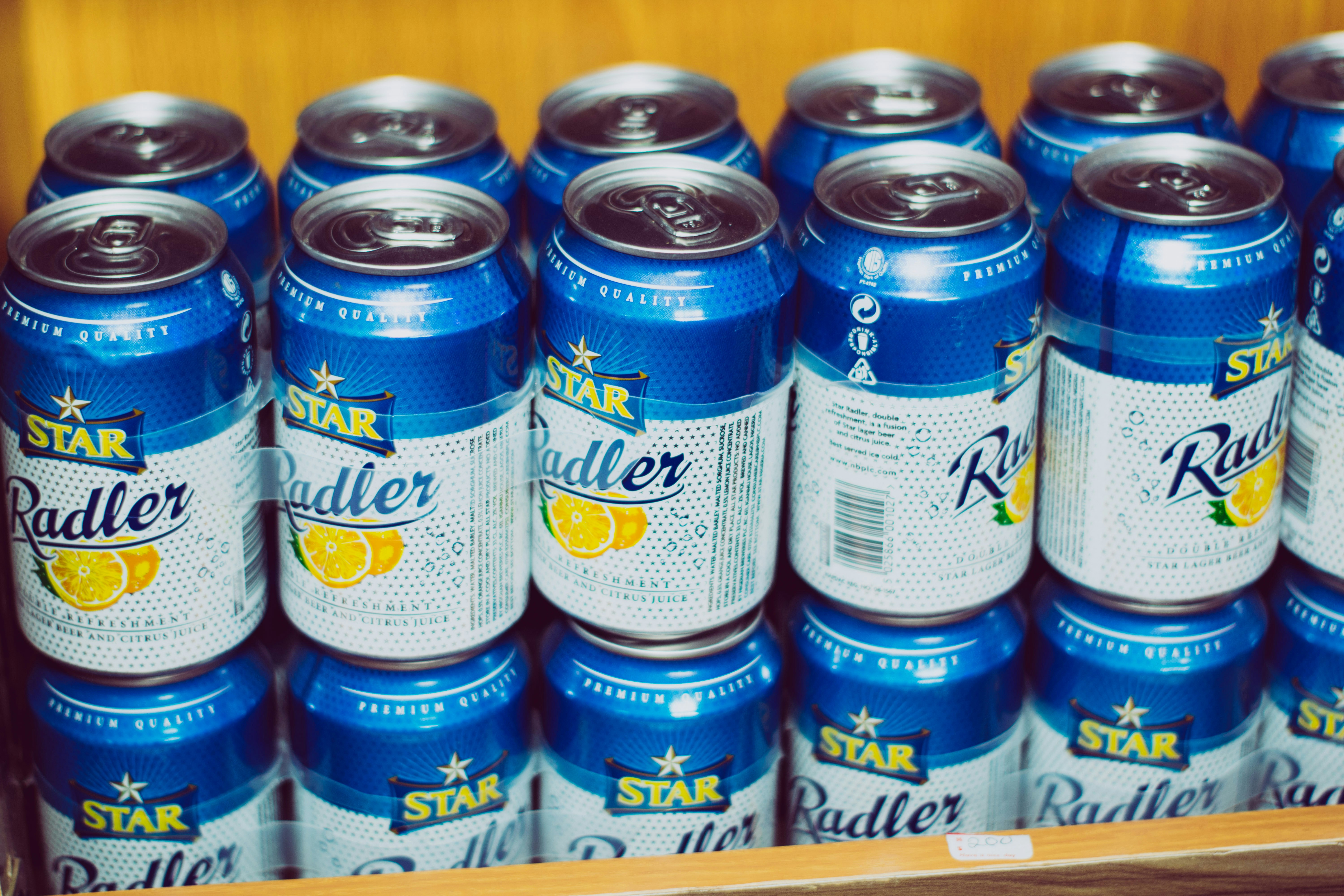 A group of cans photo – Free Star radler Image on Unsplash